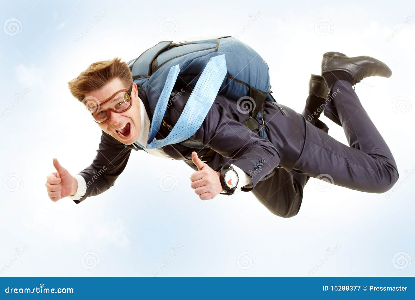Man Flying Royalty Free Stock Photography - Image: 16288377