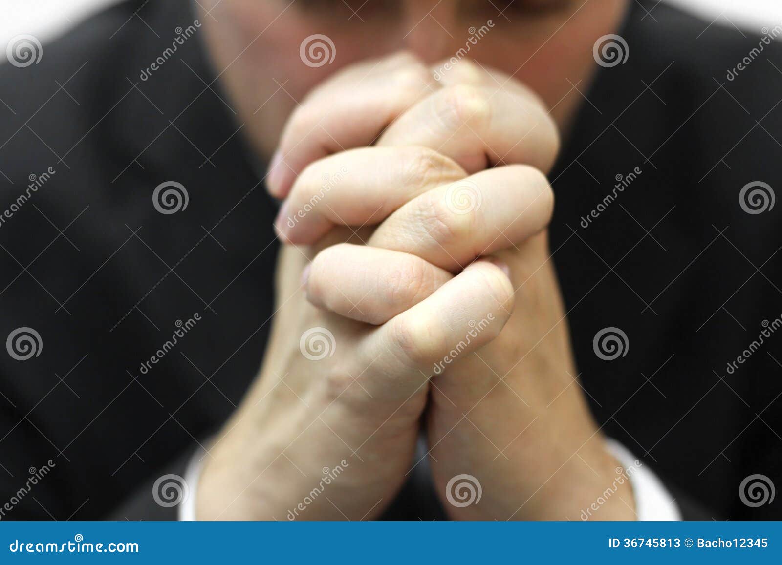Man Folded His Hands Together with Blurred Face Stock Image - Image of ... Man Folded His Hands Together with Blurred Face Stock Image - Image of ...