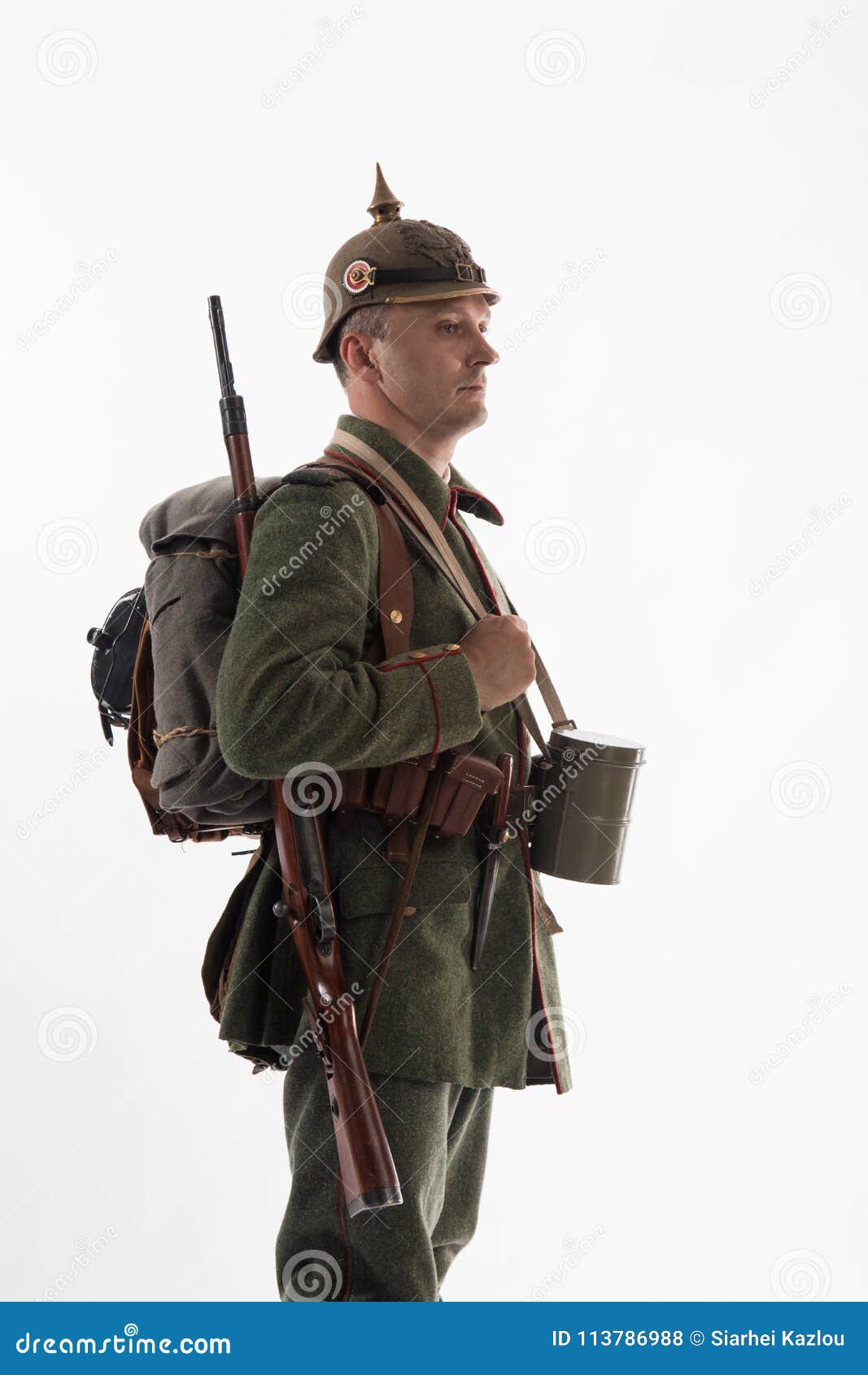 Man in the Form of a German Infantryman from the Times of the First ...