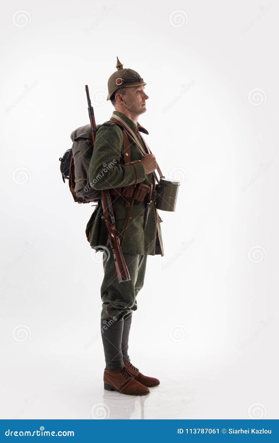 Man in the Form of a German Infantryman from the Times of the First ...