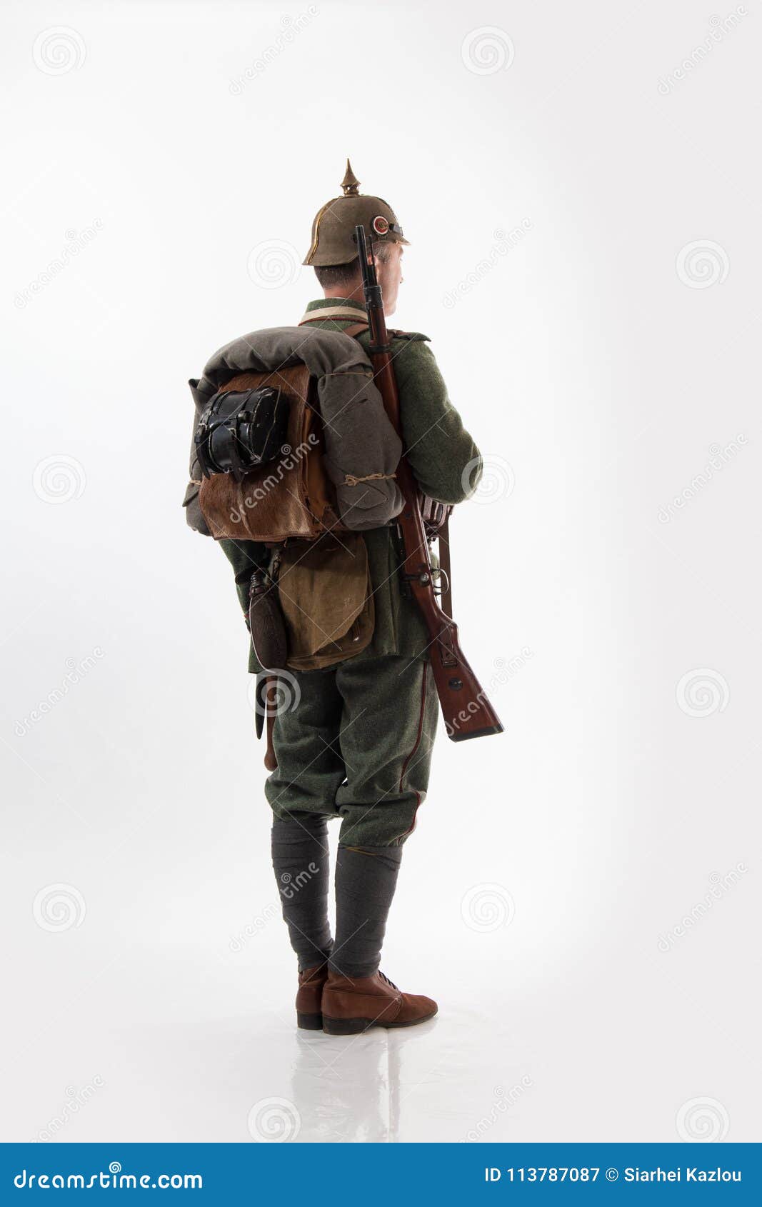 Man in the Form of a German Infantryman from the Times of the First ...