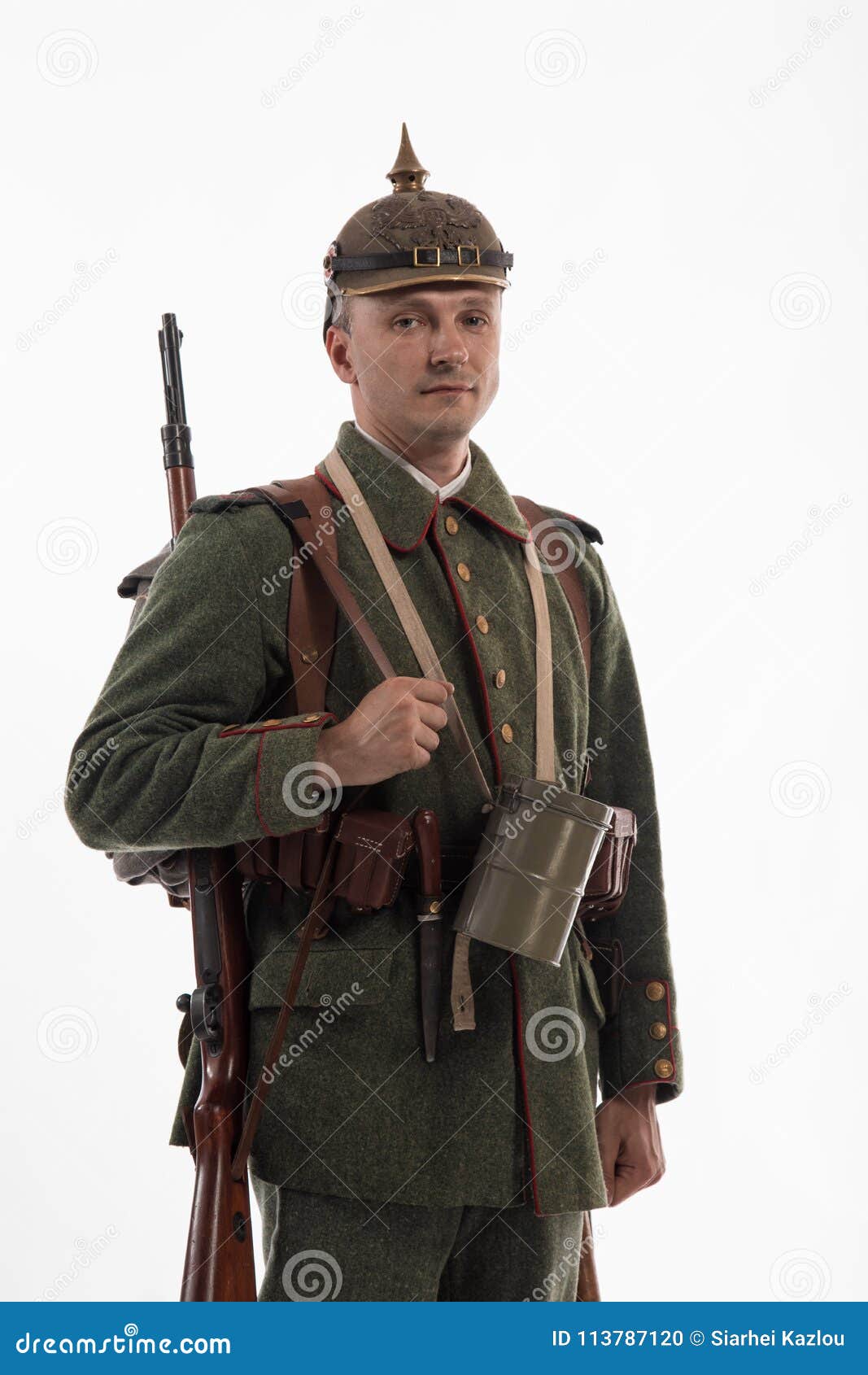 Man in the Form of a German Infantryman from the Times of the First ...