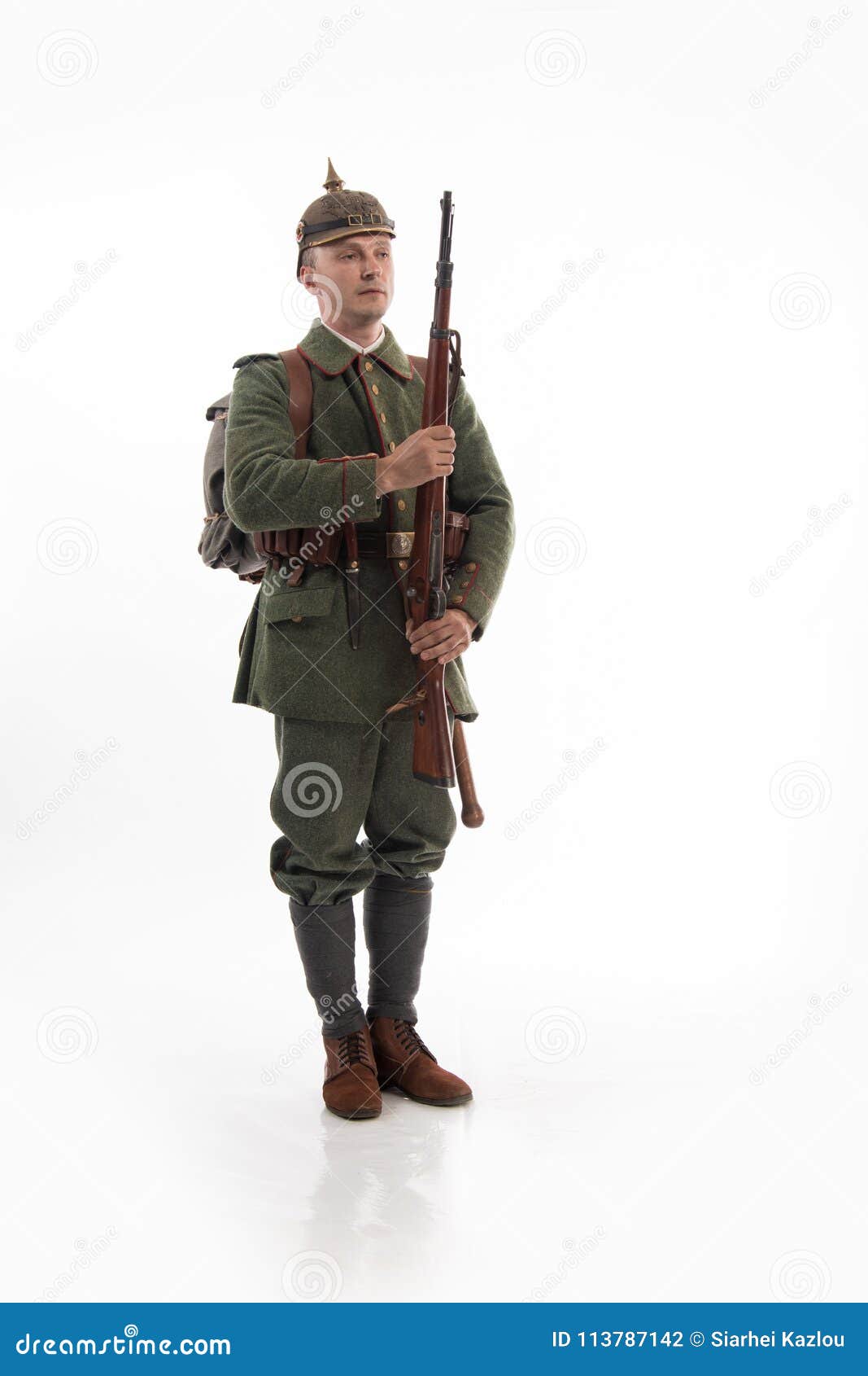 Man in the Form of a German Infantryman from the Times of the First ...