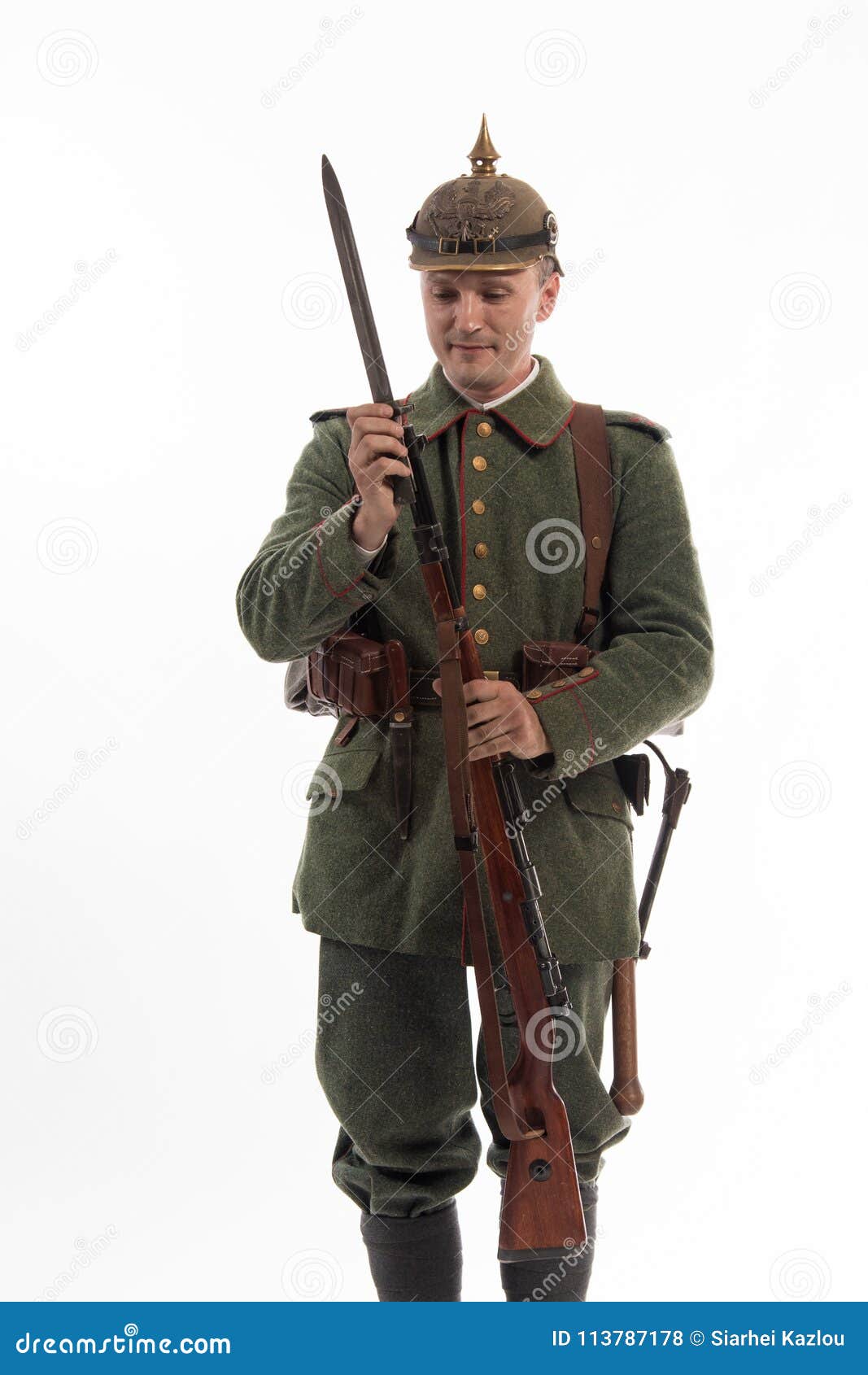 Man in the Form of a German Infantryman from the Times of the First ...