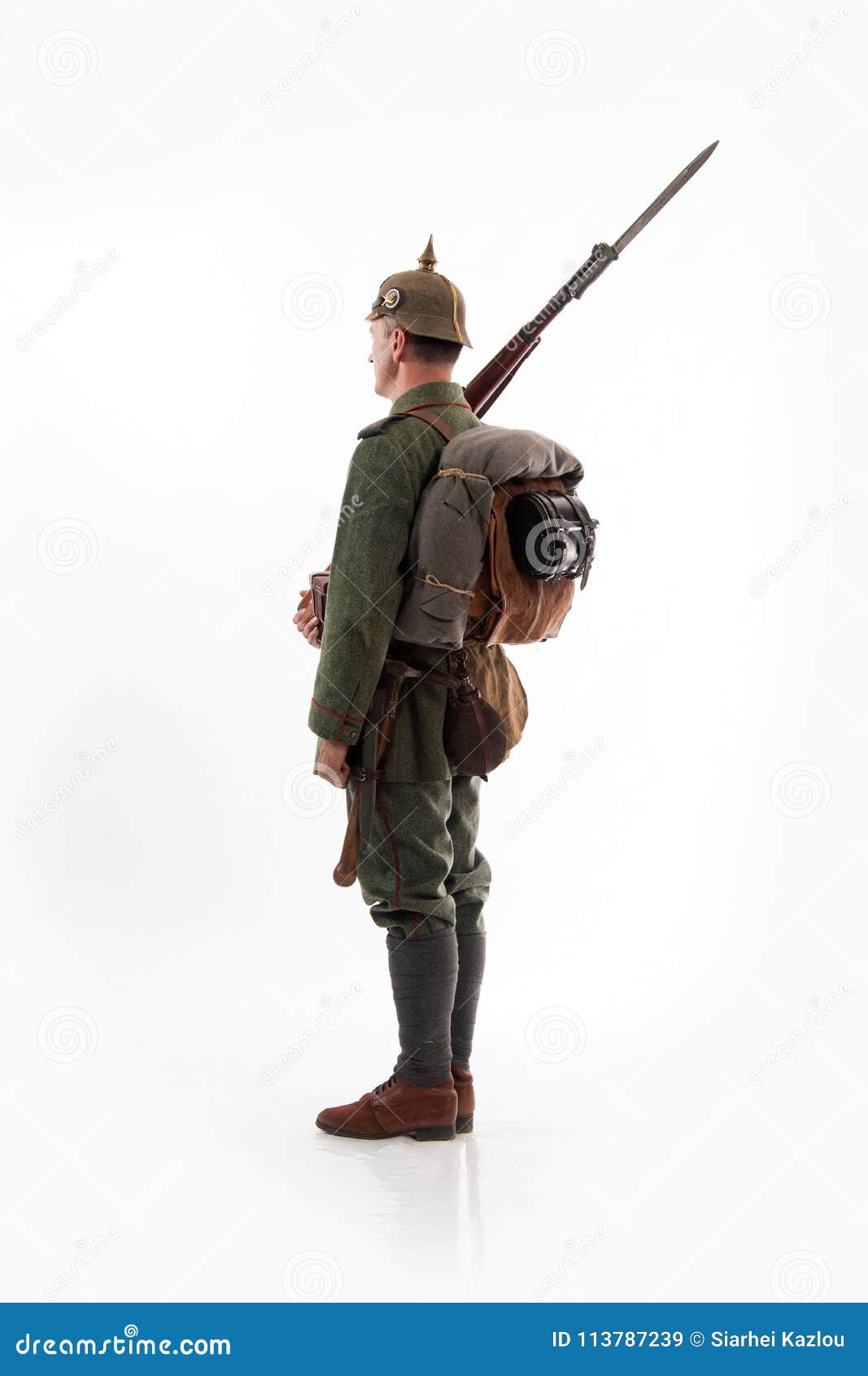 Man in the Form of a German Infantryman from the Times of the First ...
