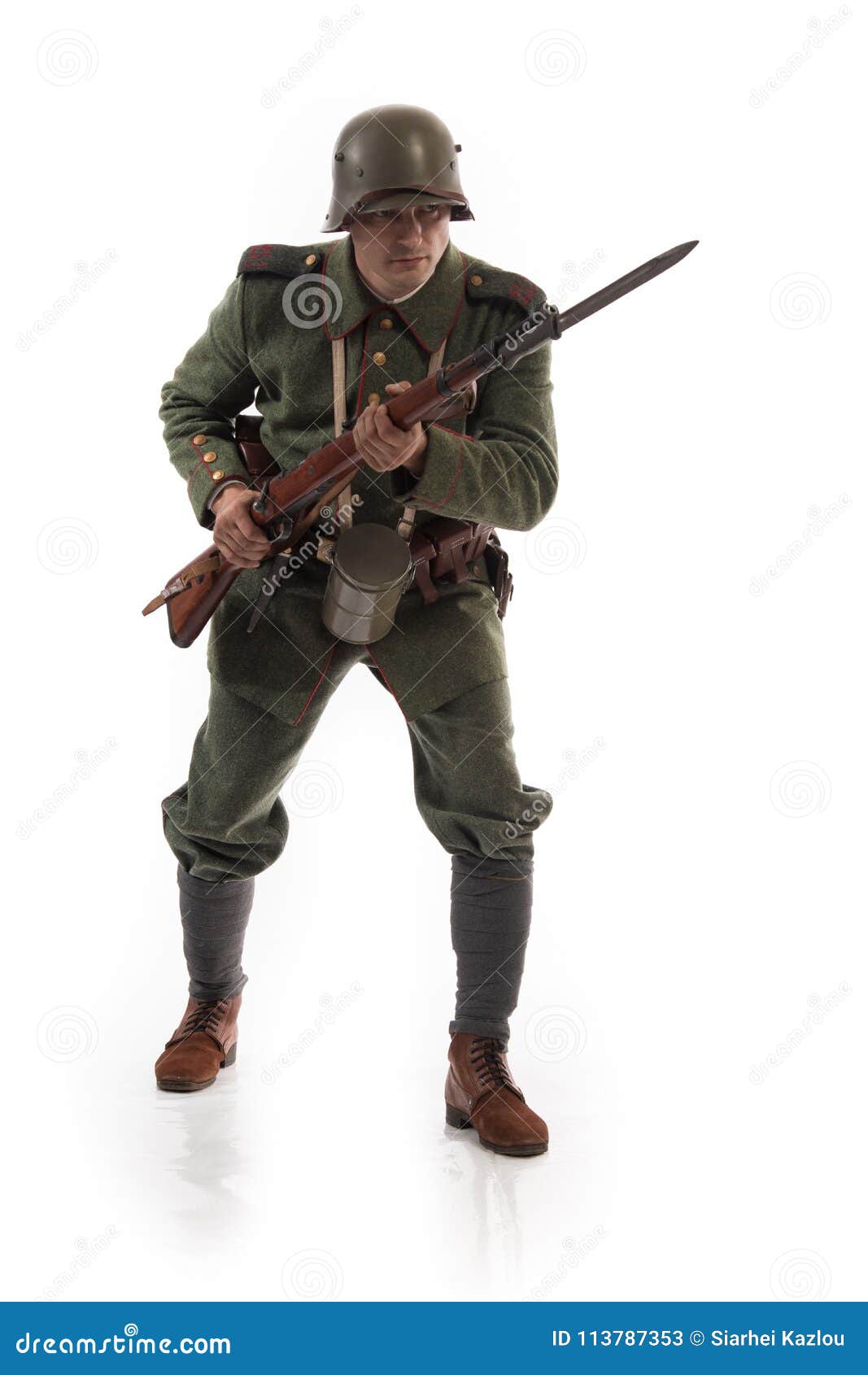 Man in the Form of a German Infantryman from the Times of the First ...