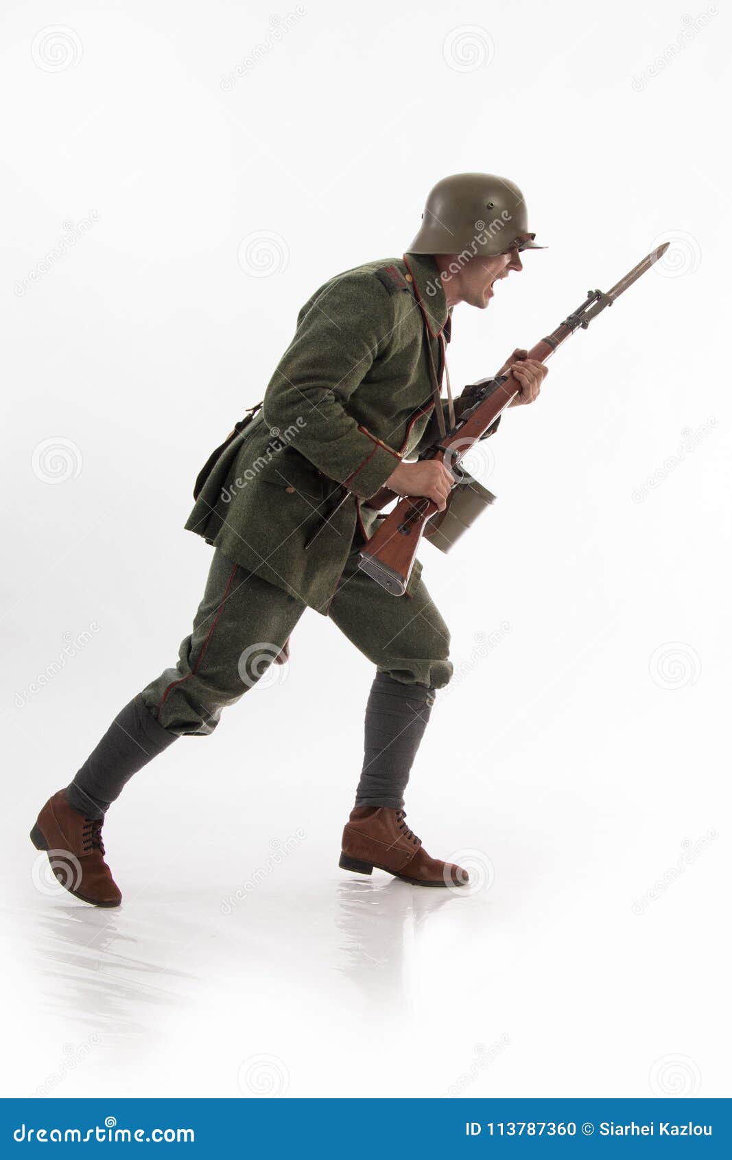 Man in the Form of a German Infantryman from the Times of the First ...