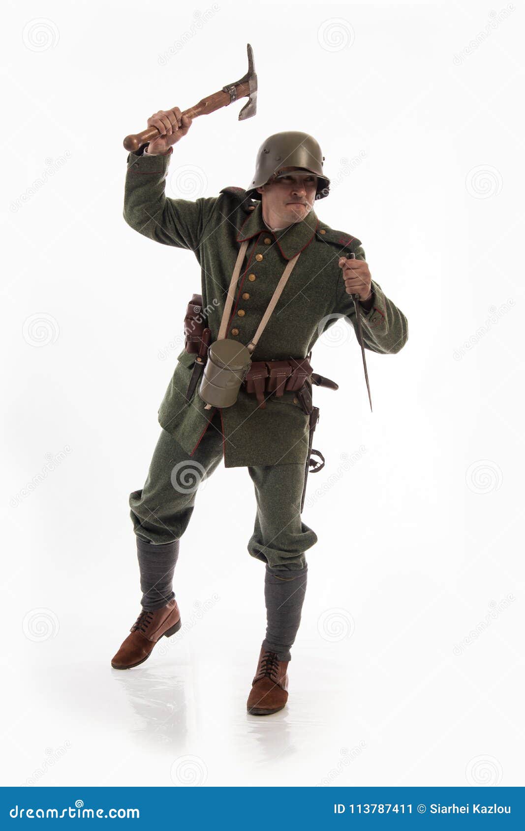 Man in the Form of a German Infantryman from the Times of the First ...