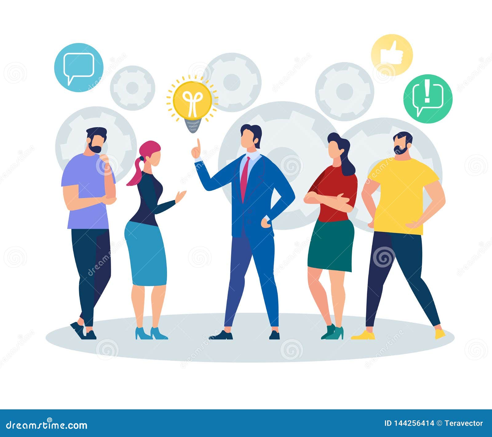 Office People Characters Listening Businessman. Stock Vector ... Office People Characters Listening Businessman. Stock Vector ...