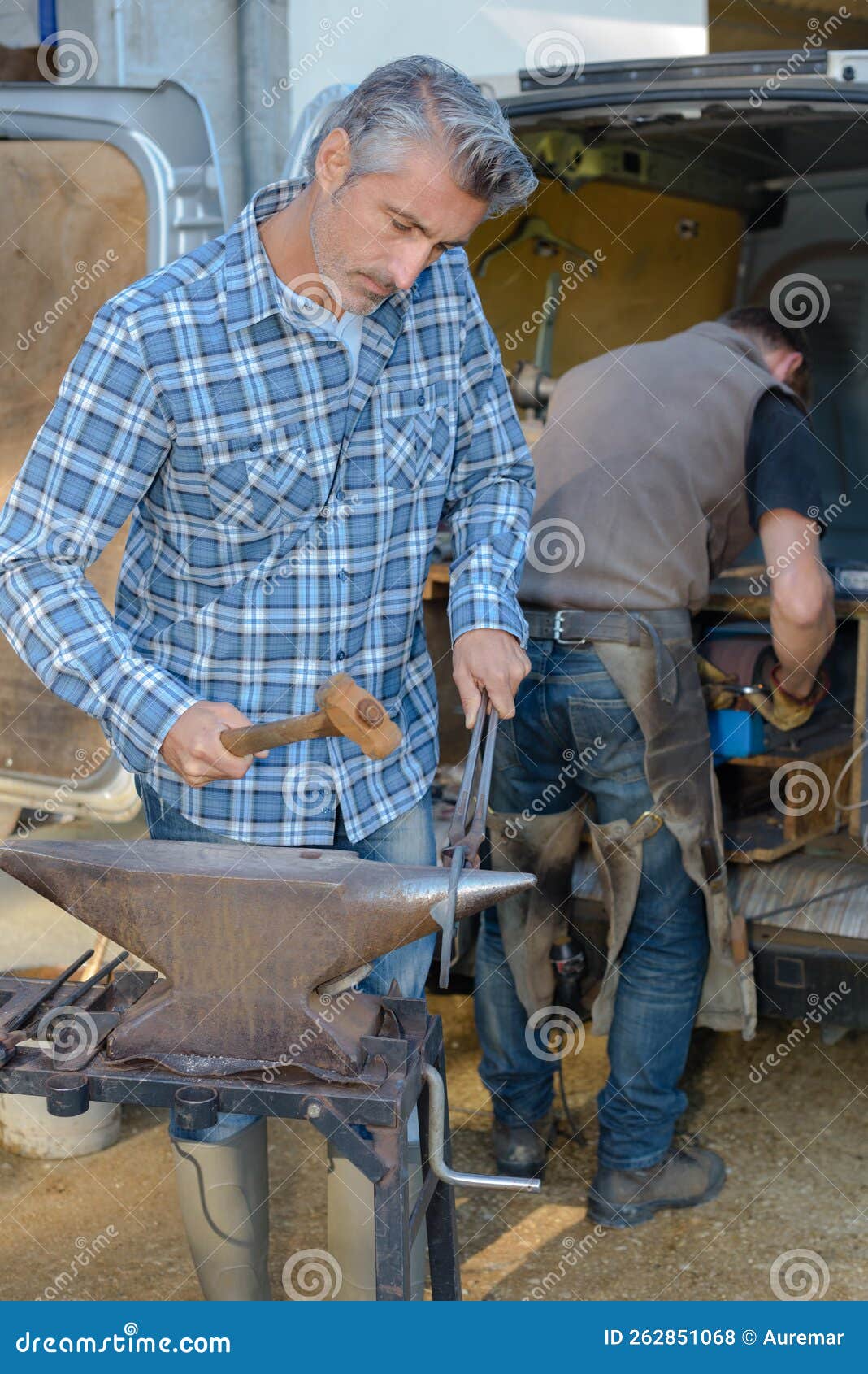 Man forming arch stock photo. Image of repair, forming - 262851068
