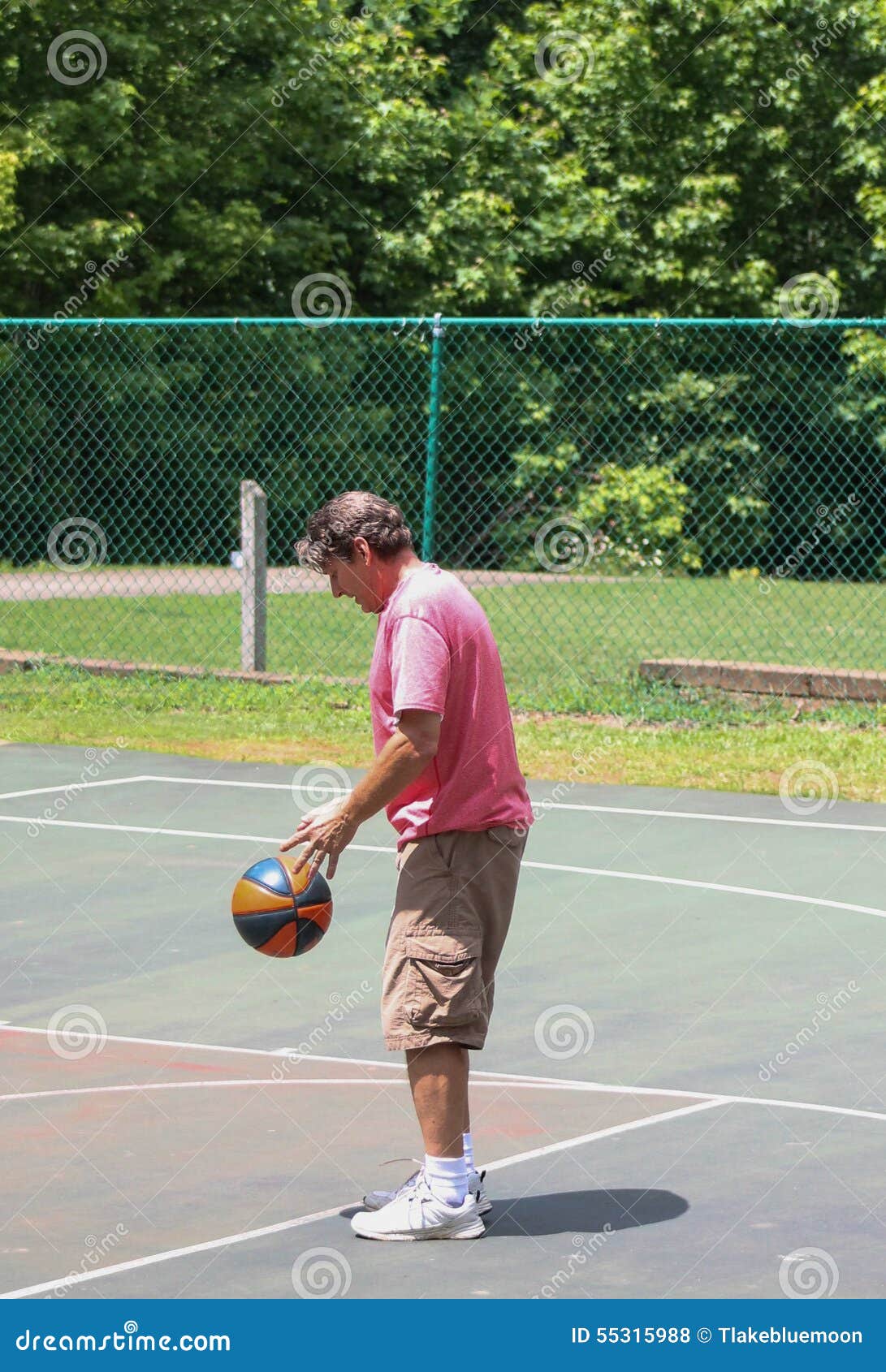 Man Free Throw prep stock photo. Image of shot, ball - 55315988