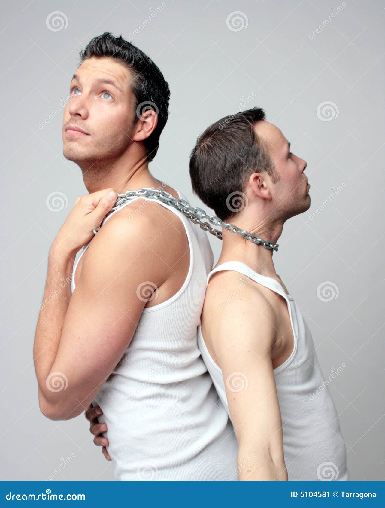 Man friendship stock image. Image of smile, sensual, necklace - 5104581