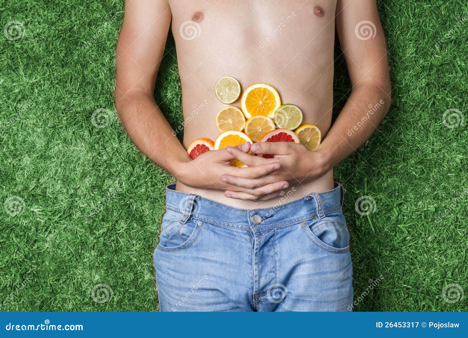 Man with fruit stock image. Image of concept, body, lifestyle - 26453317