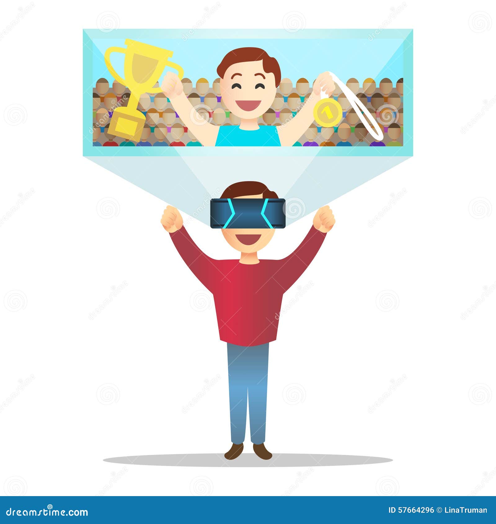 Futuristic Sci-fi High-tech Monitor Screen Displays Cartoon Vector ...