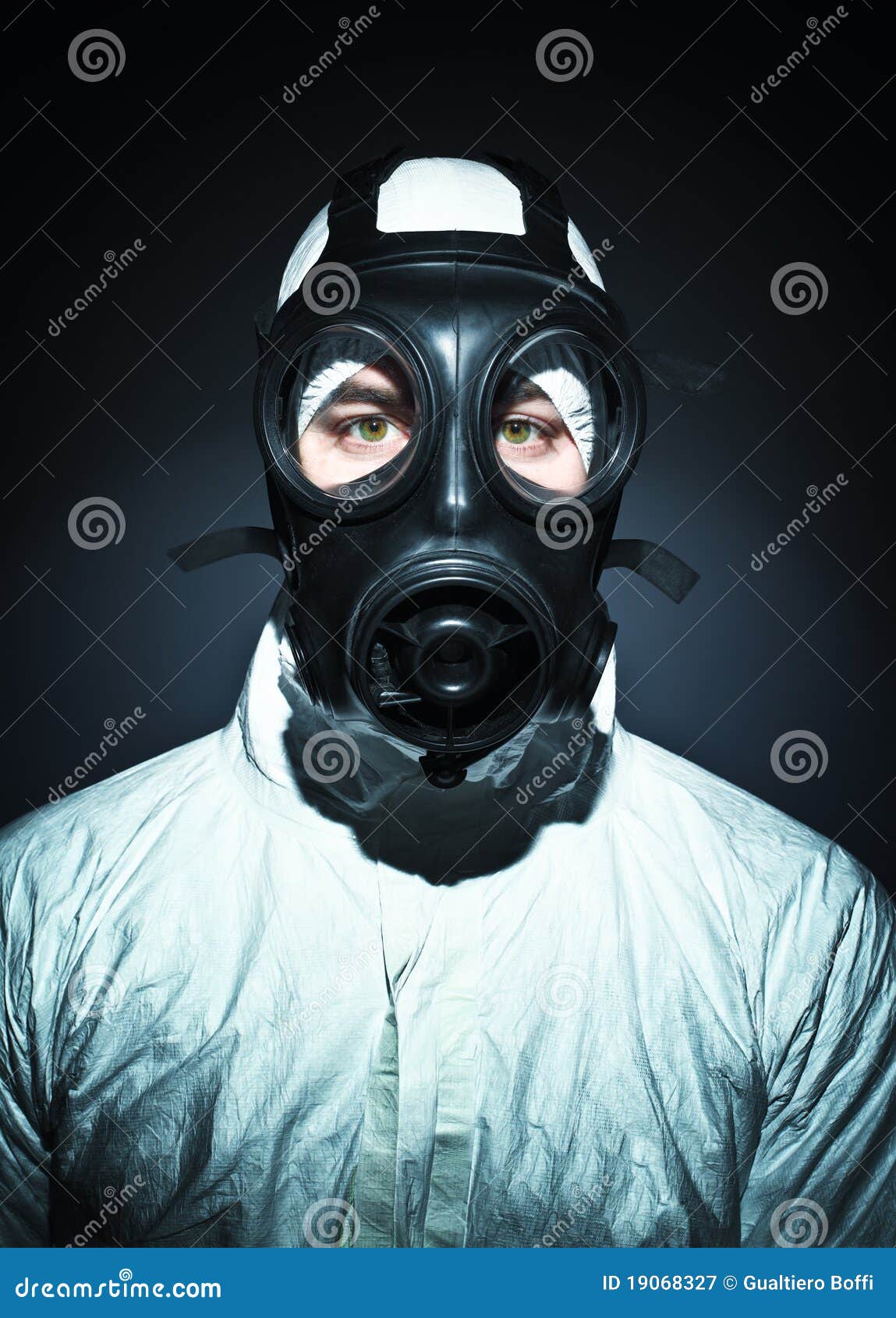 Man with gas mask stock image. Image of ecology, concepts - 19068327