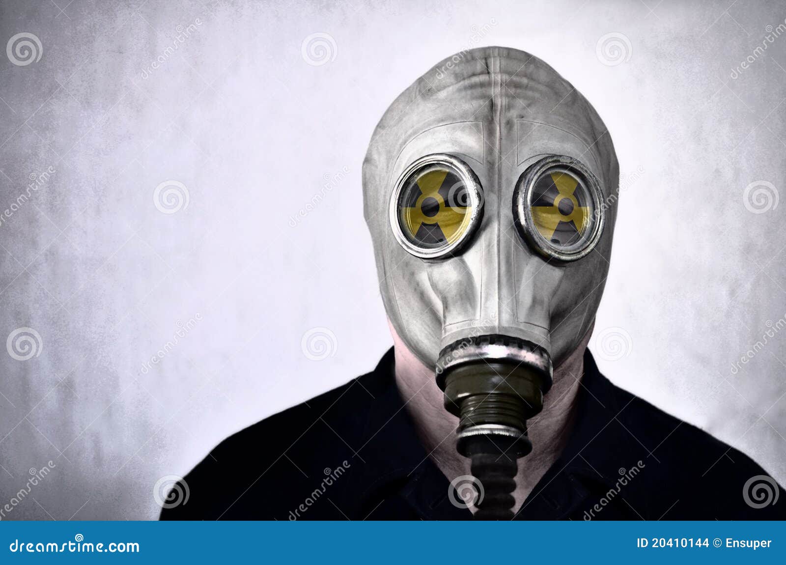 Man in gas mask stock photo. Image of security, chemical - 20410144