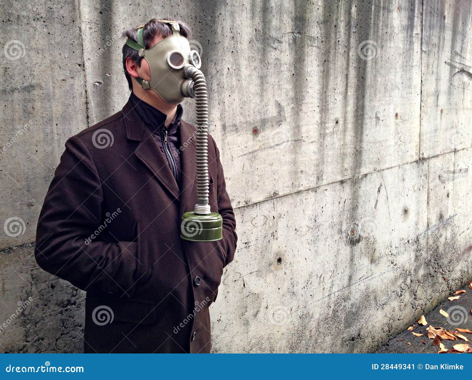 Man in gas mask stock image. Image of crack, long, elephant - 28449341