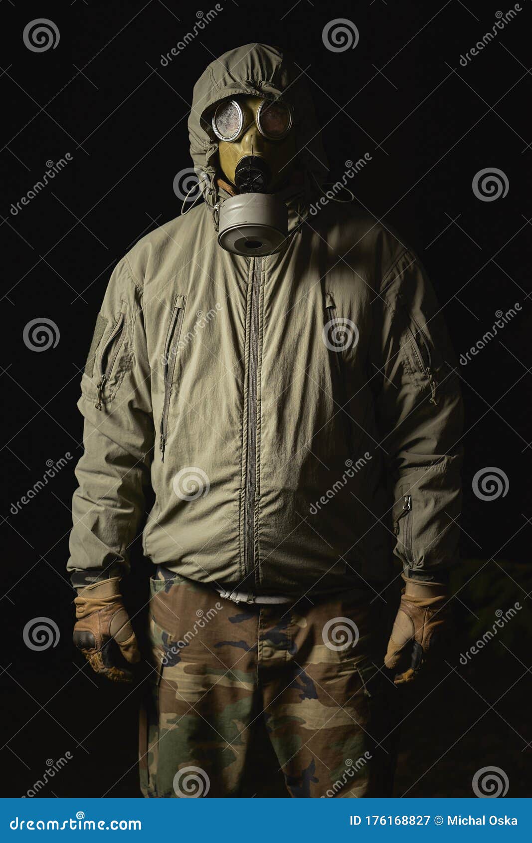Man in a Gas Mask Protects Himself from Coronavirus Stock Image - Image ... Man in a Gas Mask Protects Himself from Coronavirus Stock Image - Image ...