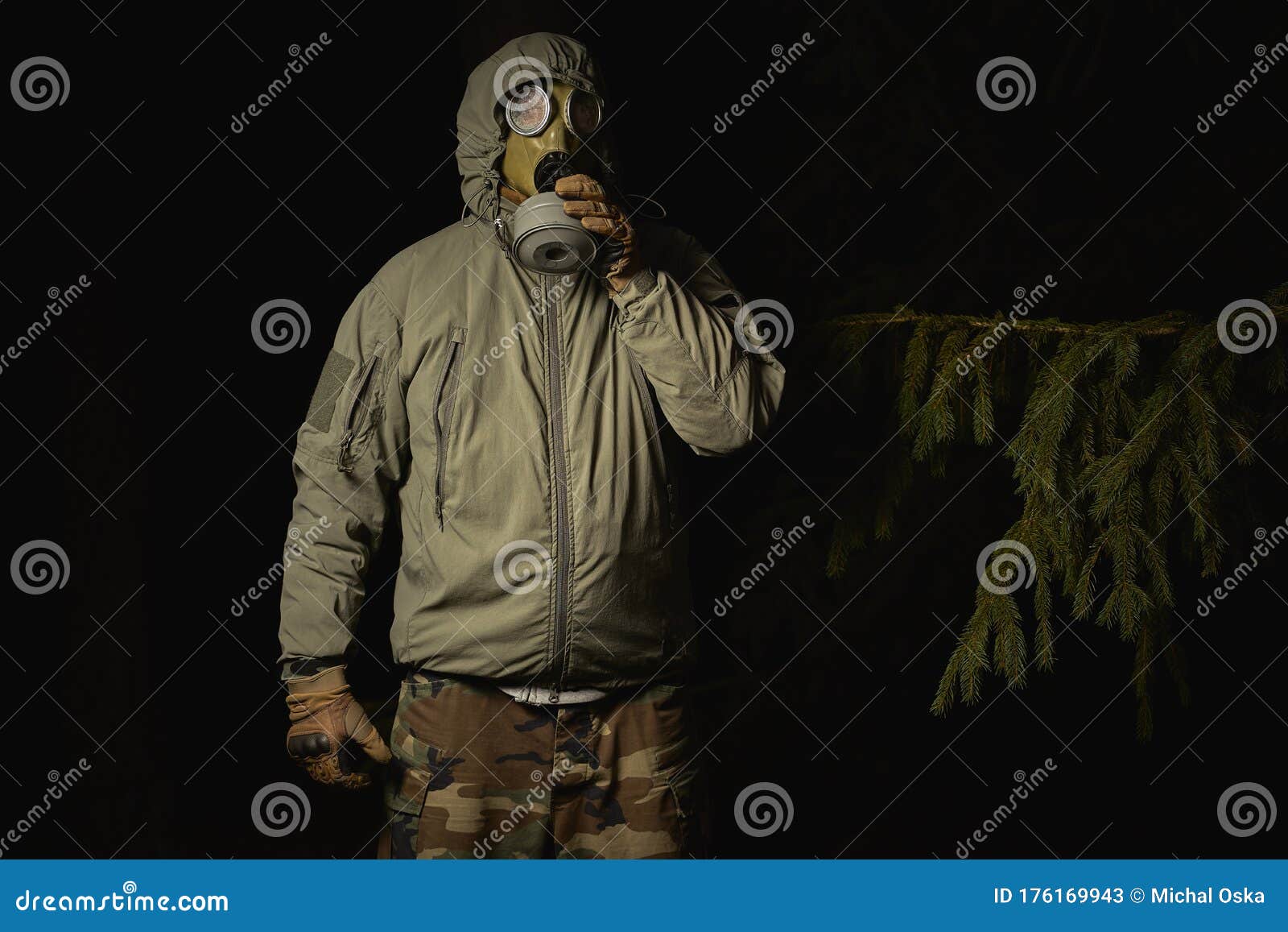 Man in a Gas Mask Protects Himself from Coronavirus Stock Image - Image ... Man in a Gas Mask Protects Himself from Coronavirus Stock Image - Image ...