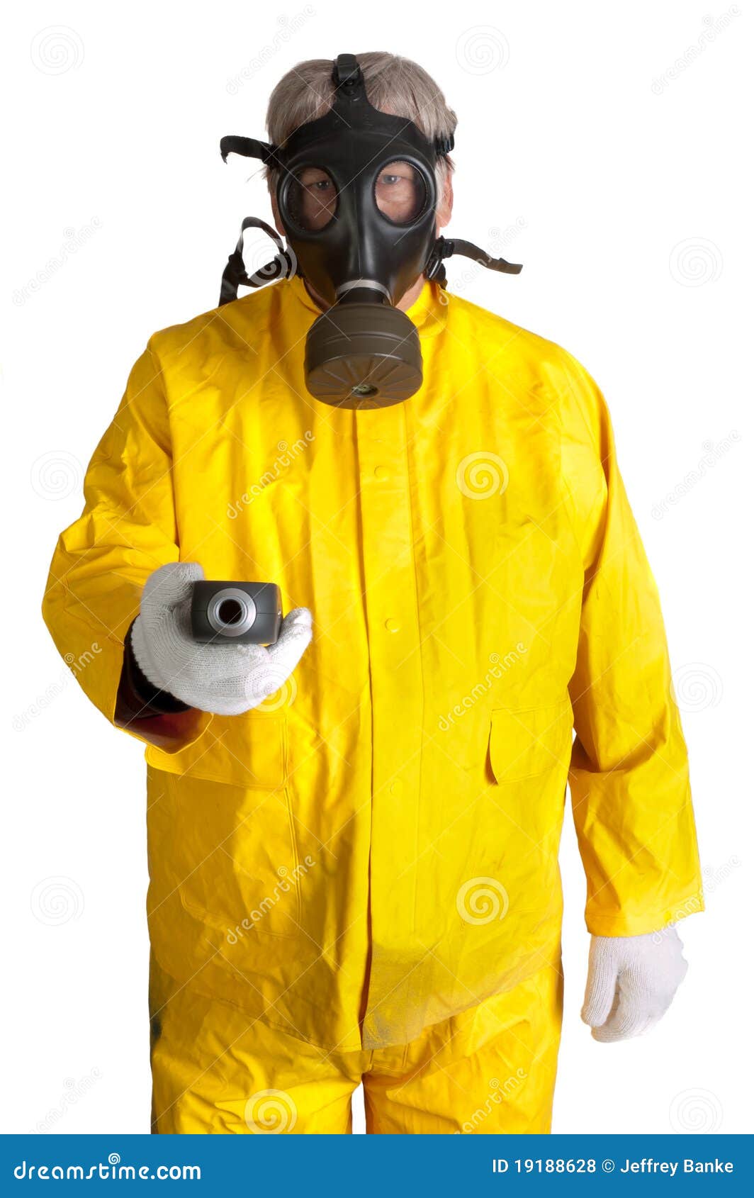 Man in gasmask stock photo. Image of facemask, nuclear - 19188628
