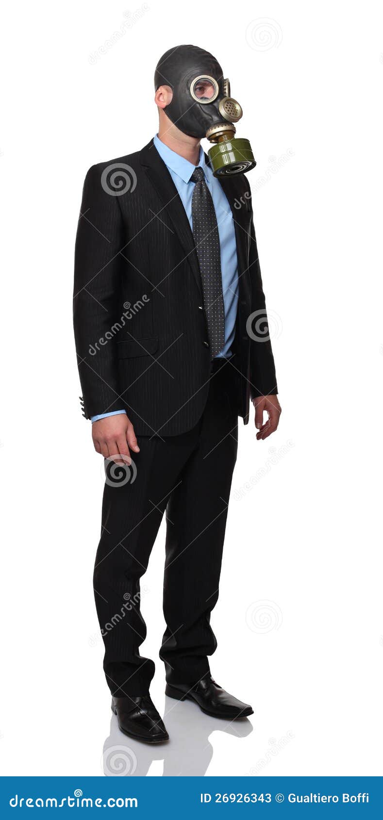 MAN with GASMASK stock image. Image of concept, abstract - 26926343