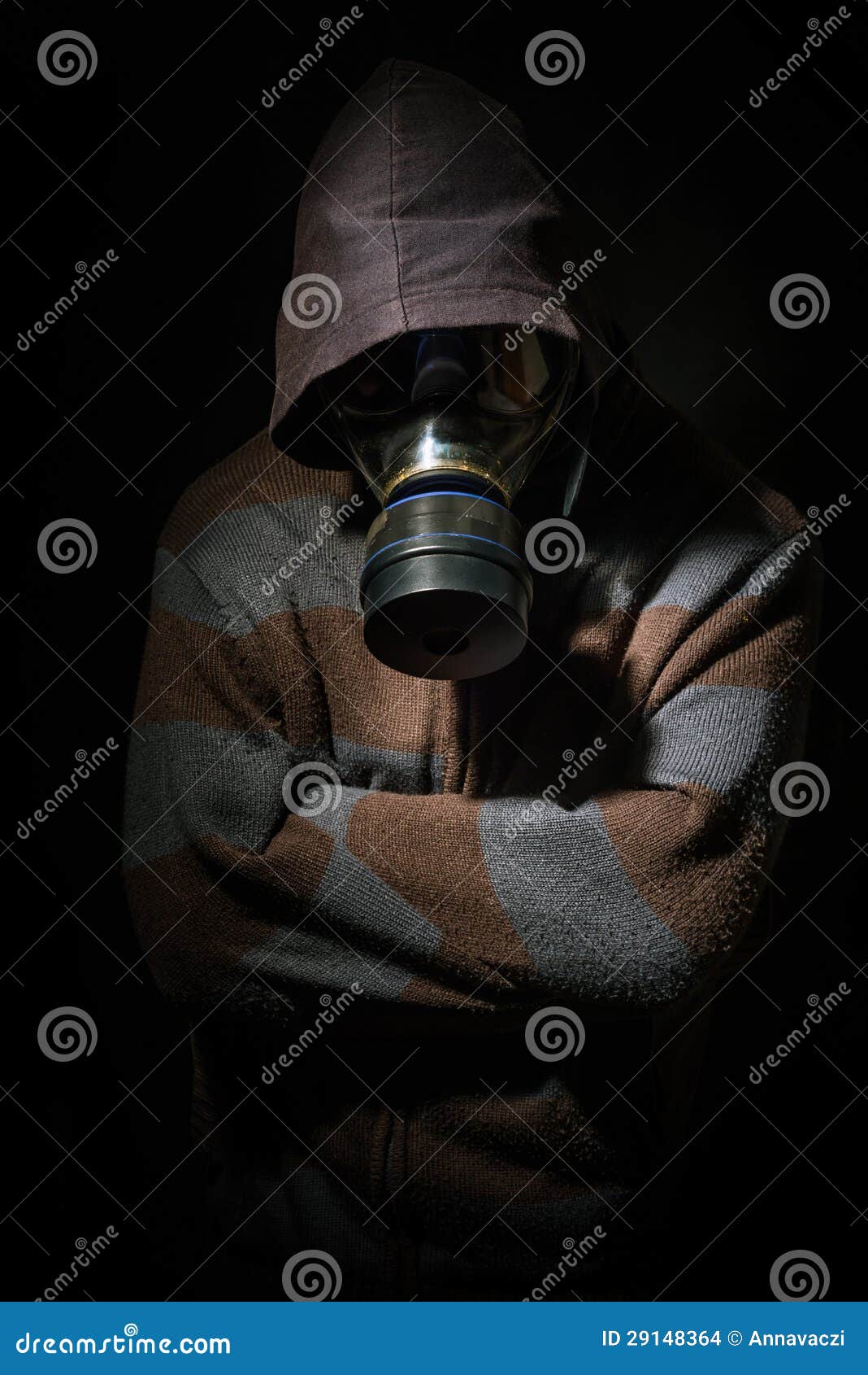 Man In Gasmask Royalty-Free Stock Image | CartoonDealer.com #29148364