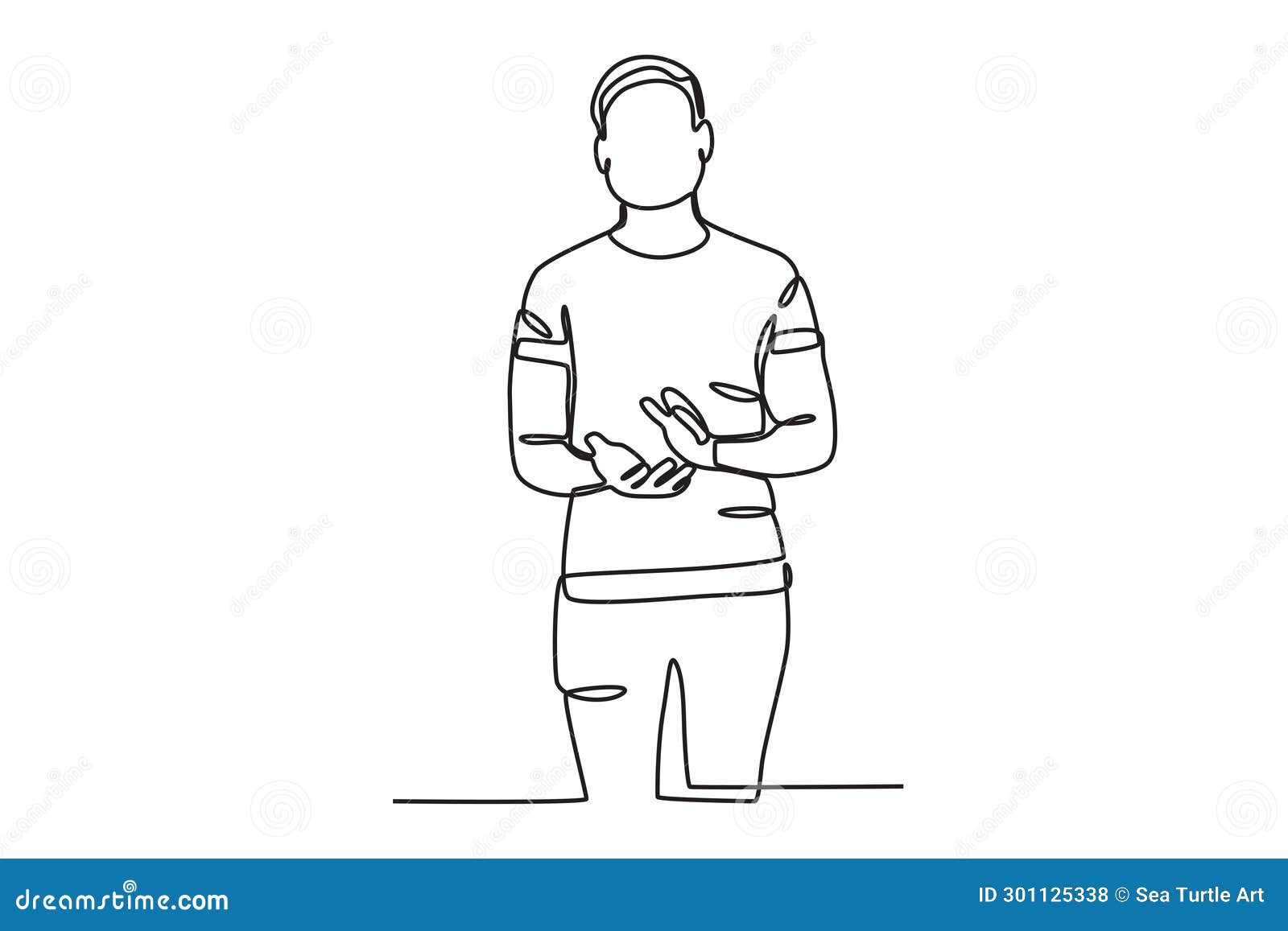 Support And Applause Sketch Hands. Arm Waving, Clapping Hand Woman Man ...