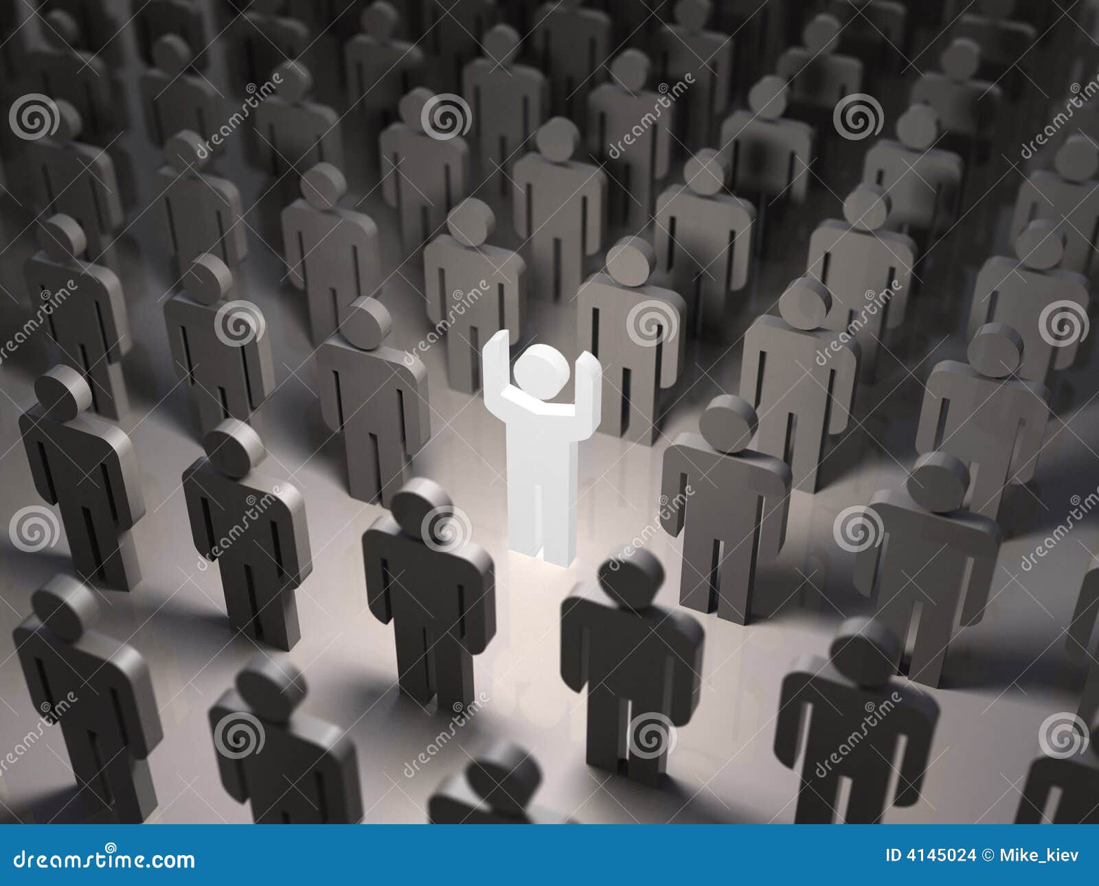 Man of genius idea stock illustration. Illustration of business - 4145024