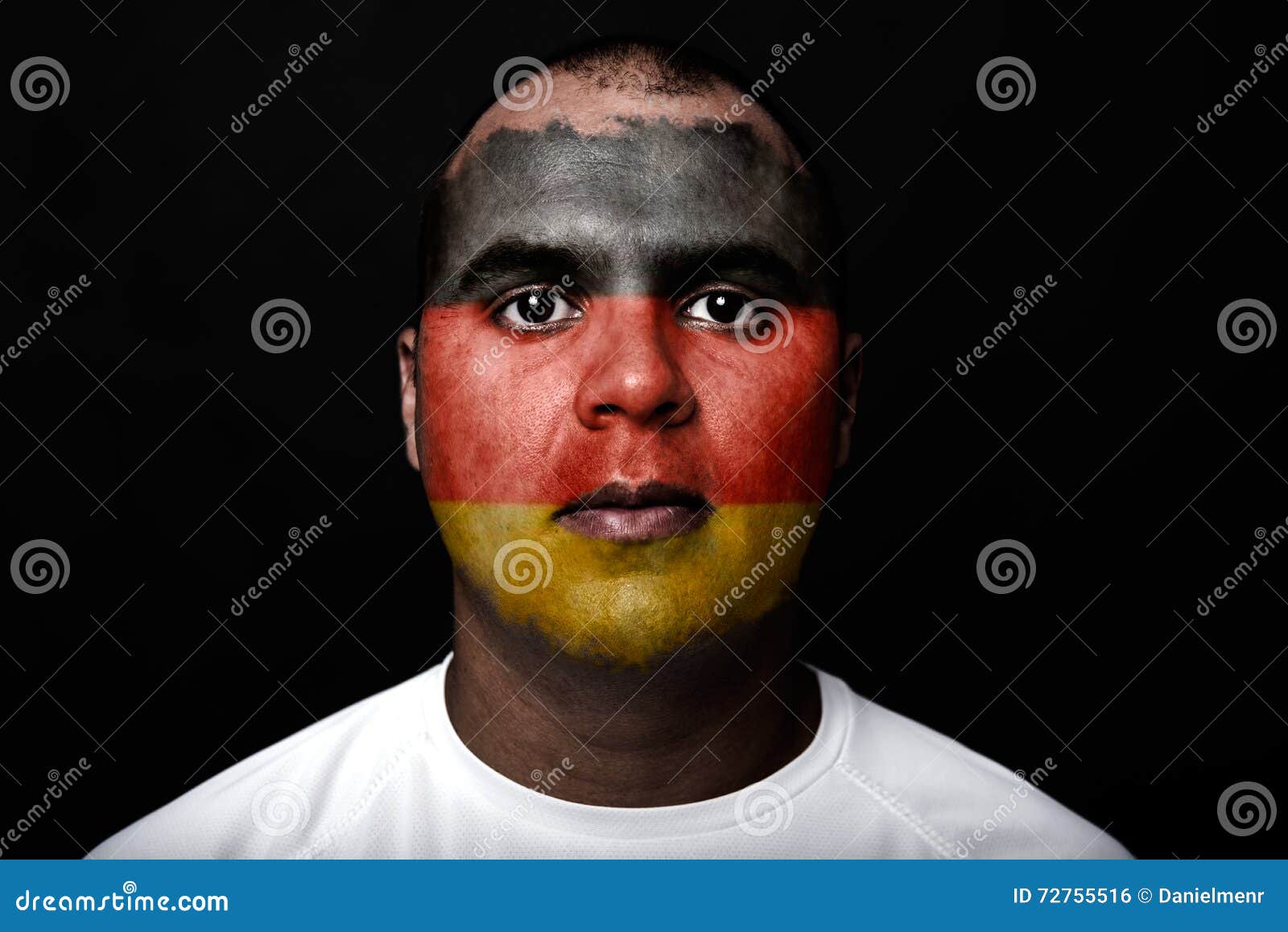 Man with Germany flag stock photo. Image of caucasian - 72755516
