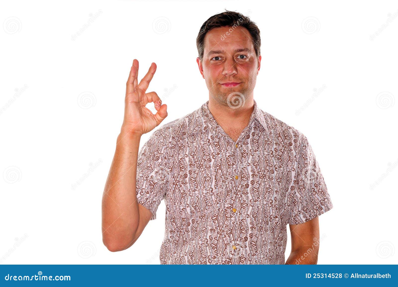 Man gesturing ok stock photo. Image of agreement, attractive - 25314528