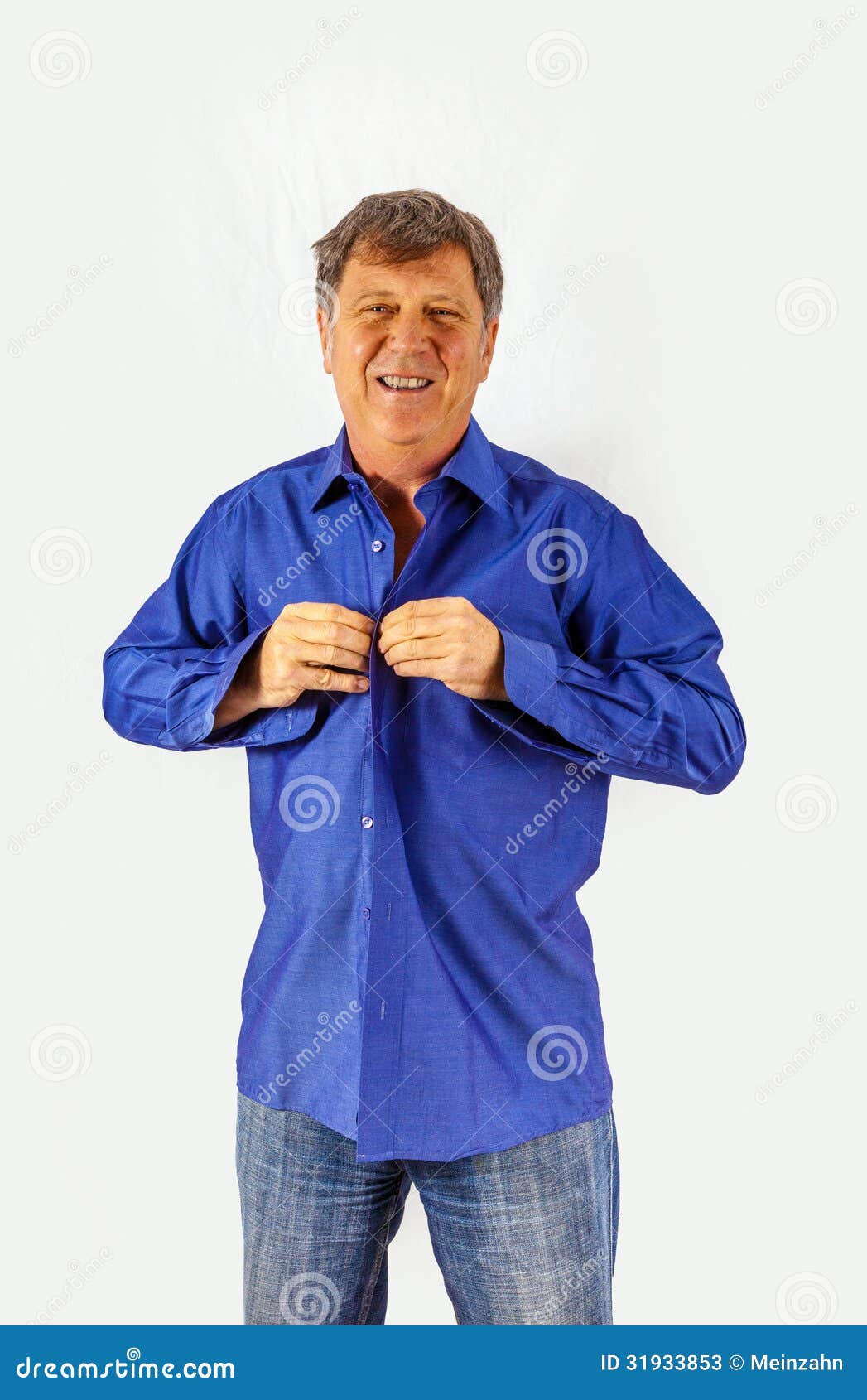 Man Get Dressed in the Morning Stock Image - Image of face, businessman ...