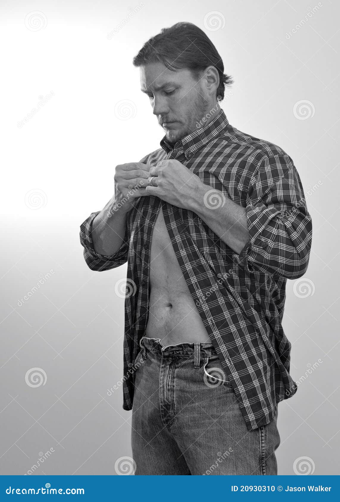 Man getting dressed stock photo. Image of dress, farm - 20930310