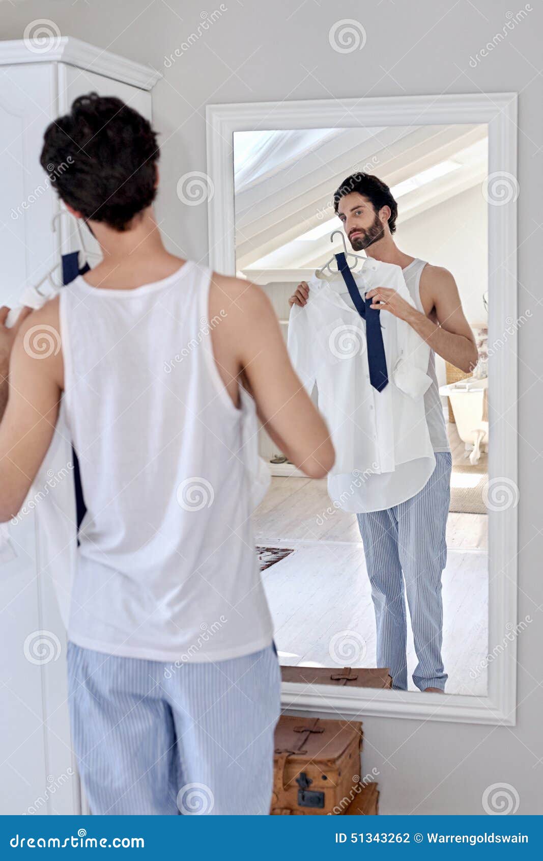 Man getting ready for work stock photo. Image of option - 51343262 Man getting ready for work stock photo. Image of option - 51343262