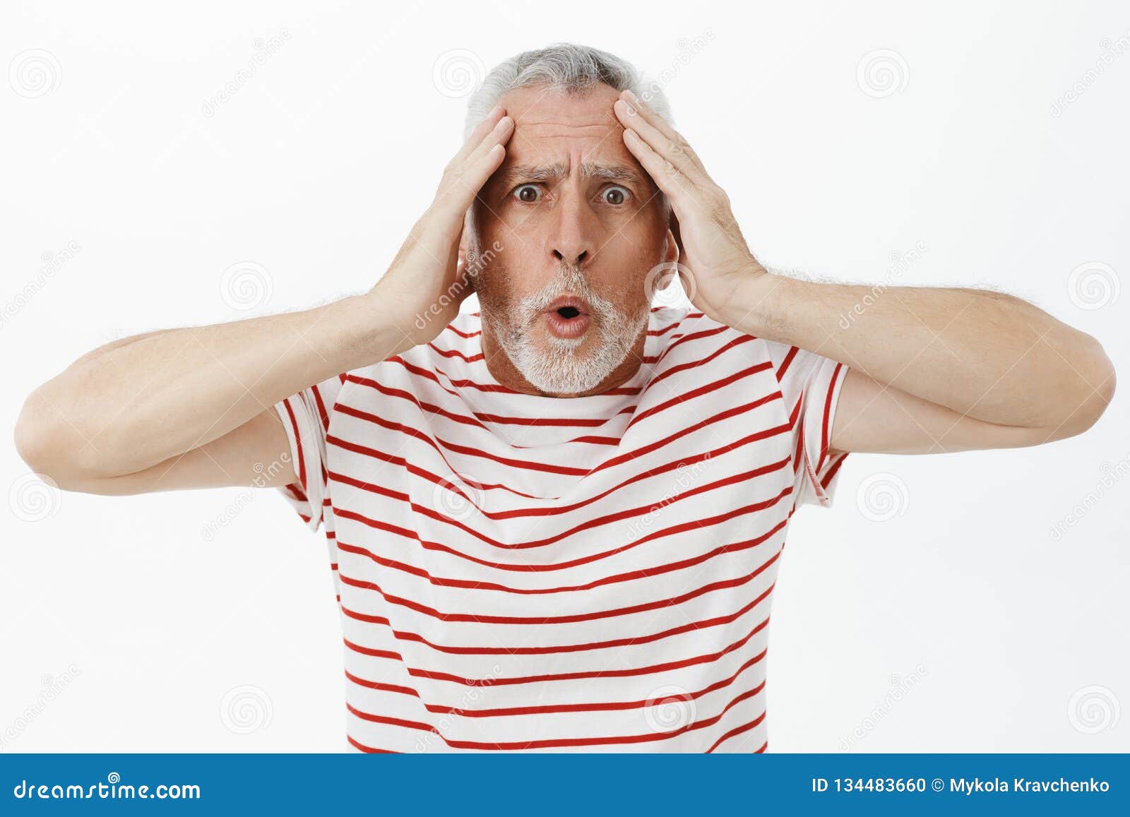 Man Getting Shocked And Stunned With Things Happening Around Portrait
