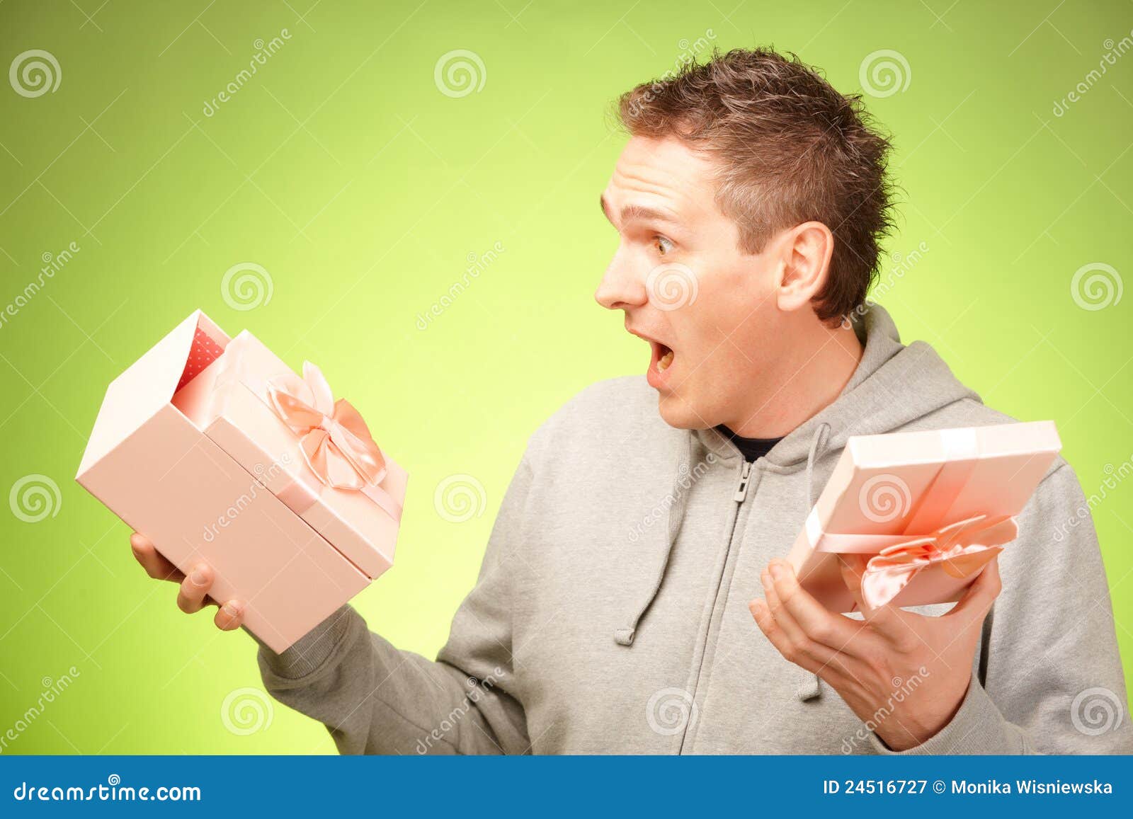 Man with gift stock image. Image of male, event, lifestyles - 24516727