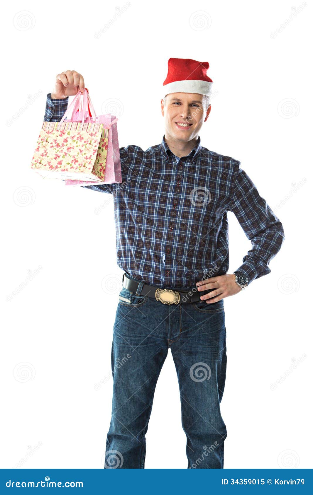 Man with a gift stock image. Image of professional, adult - 34359015