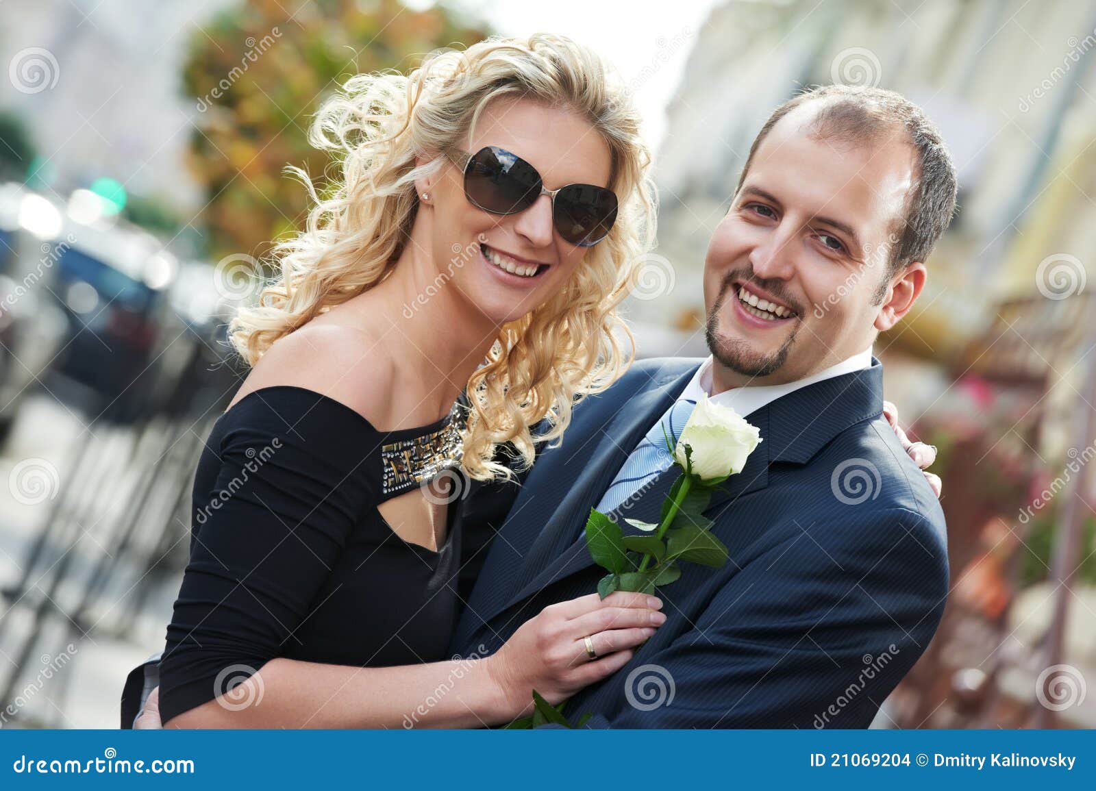 Man and girl on a date stock photo. Image of married - 21069204