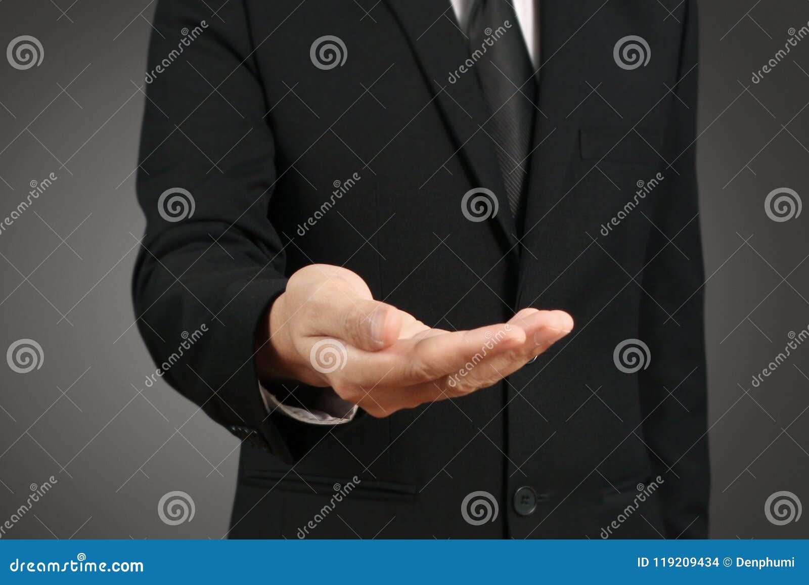 Man giving empty open hand stock photo. Image of reaching - 119209434