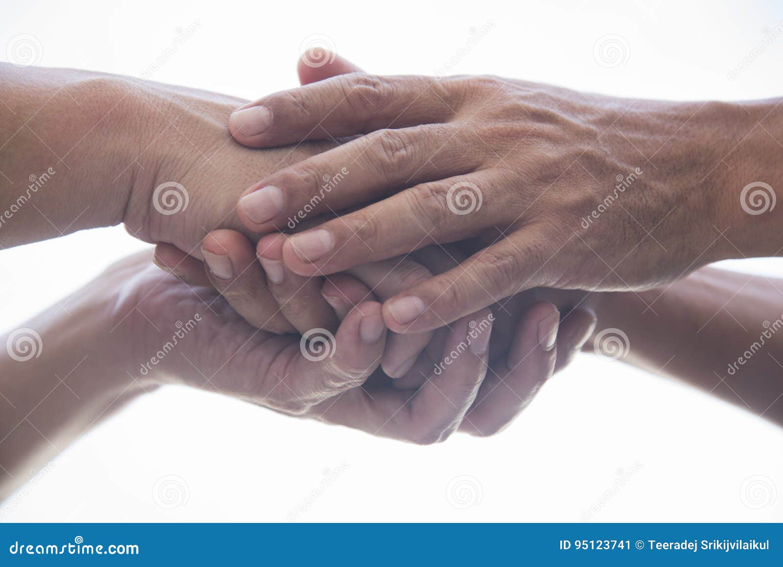 A Man Giving a Hand for Sympathy Stock Image - Image of concept, human ...