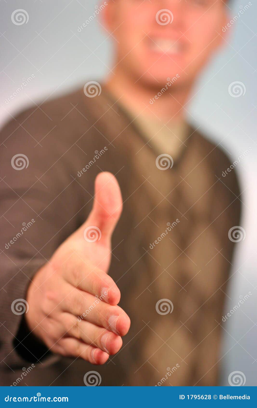 Man giving a handshake stock photo. Image of greet, inside - 1795628