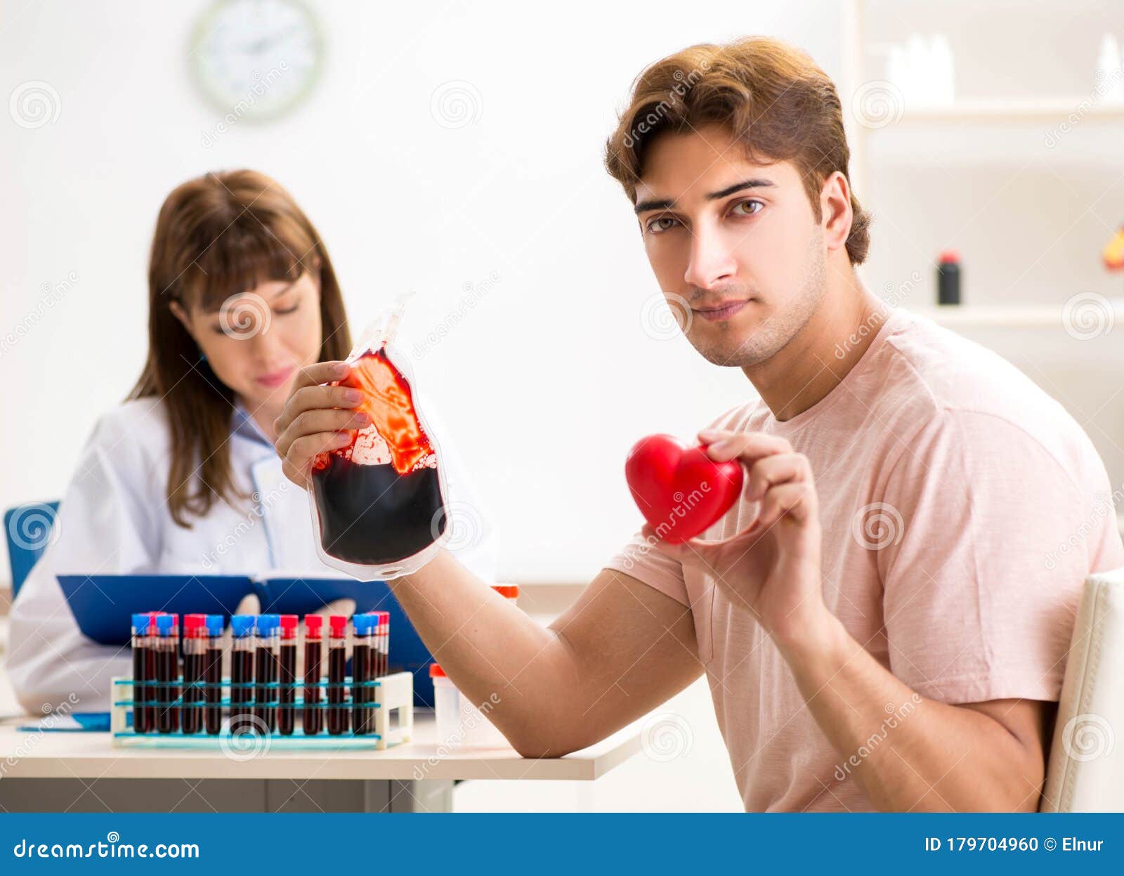 Man Giving His Blood As a Donor Stock Photo - Image of plasma, care ...