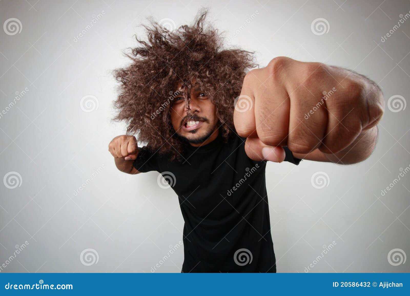 Man giving punch stock photo. Image of funky, angle, attitude - 20586432