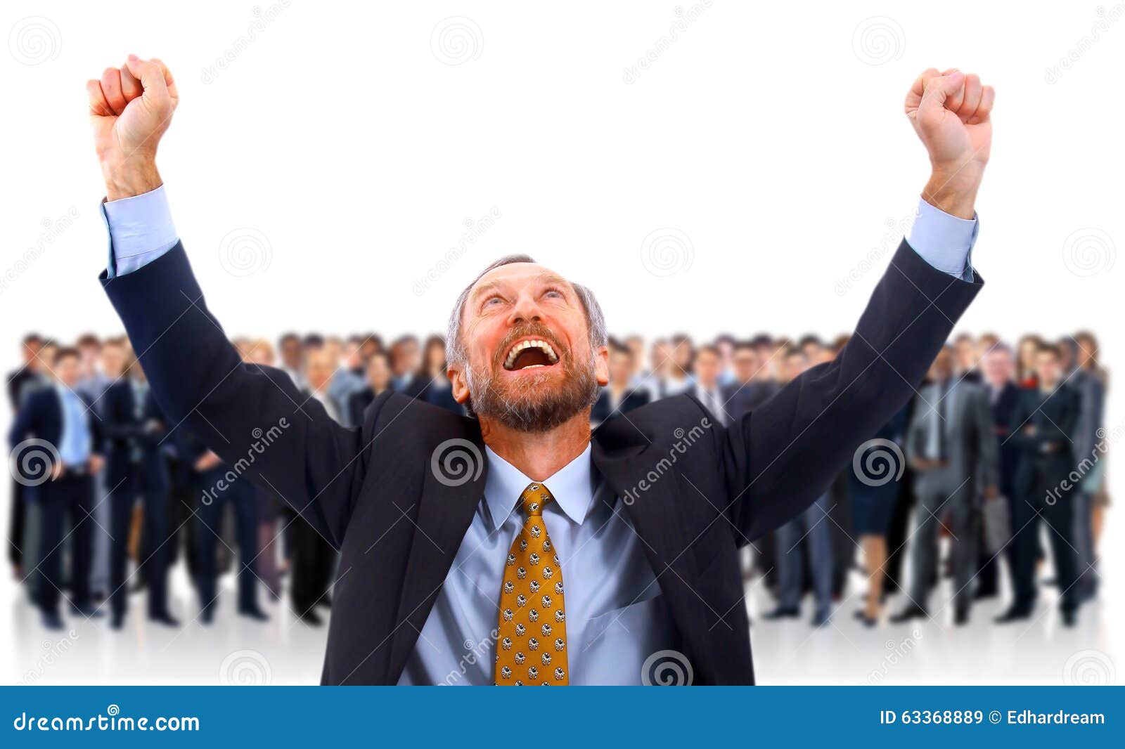 A Man Glad in the Background Stock Image - Image of expression ...