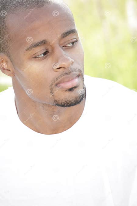 Man glancing stock image. Image of masculine, composition - 14428229
