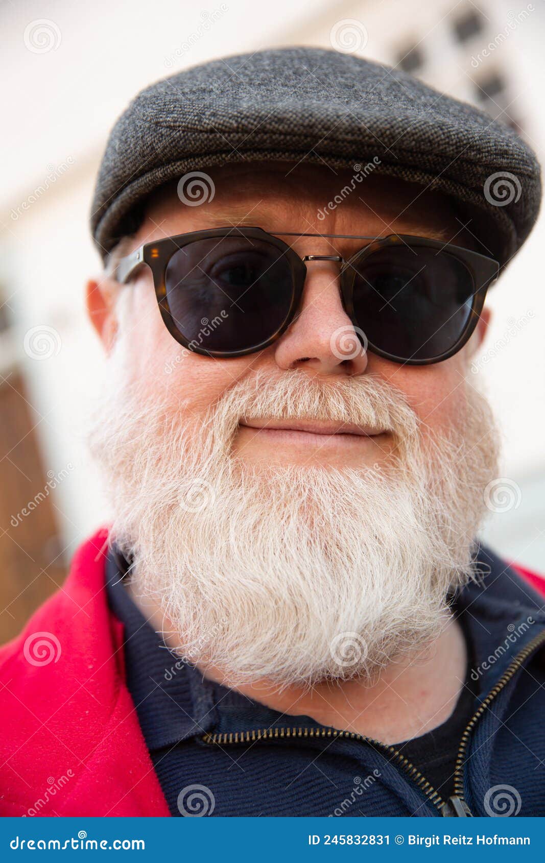 Man With Glasses And Beard Stock Image Image Of Businessman 245832831