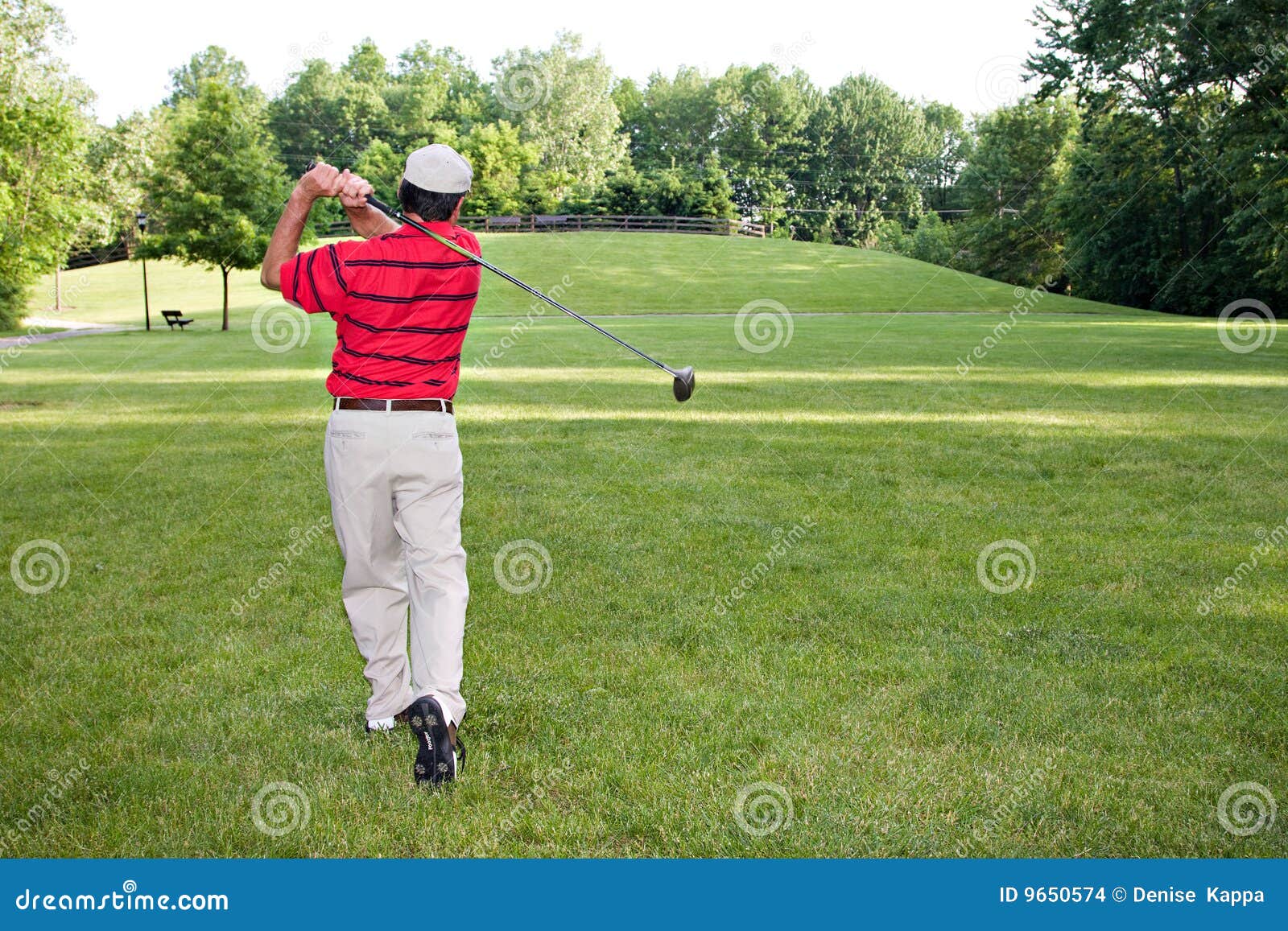 Man Golfing stock photo. Image of exercise, season, golfer - 9650574