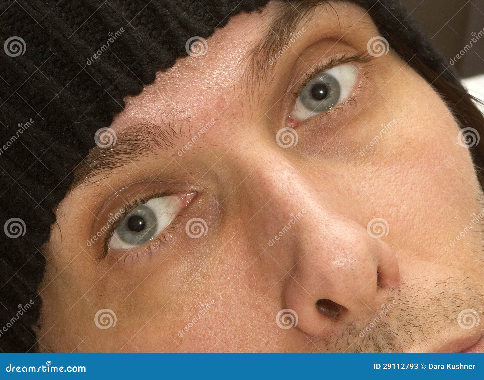 Man with Gorgeous Blue Eyes Stock Image - Image of adult, human: 29112793
