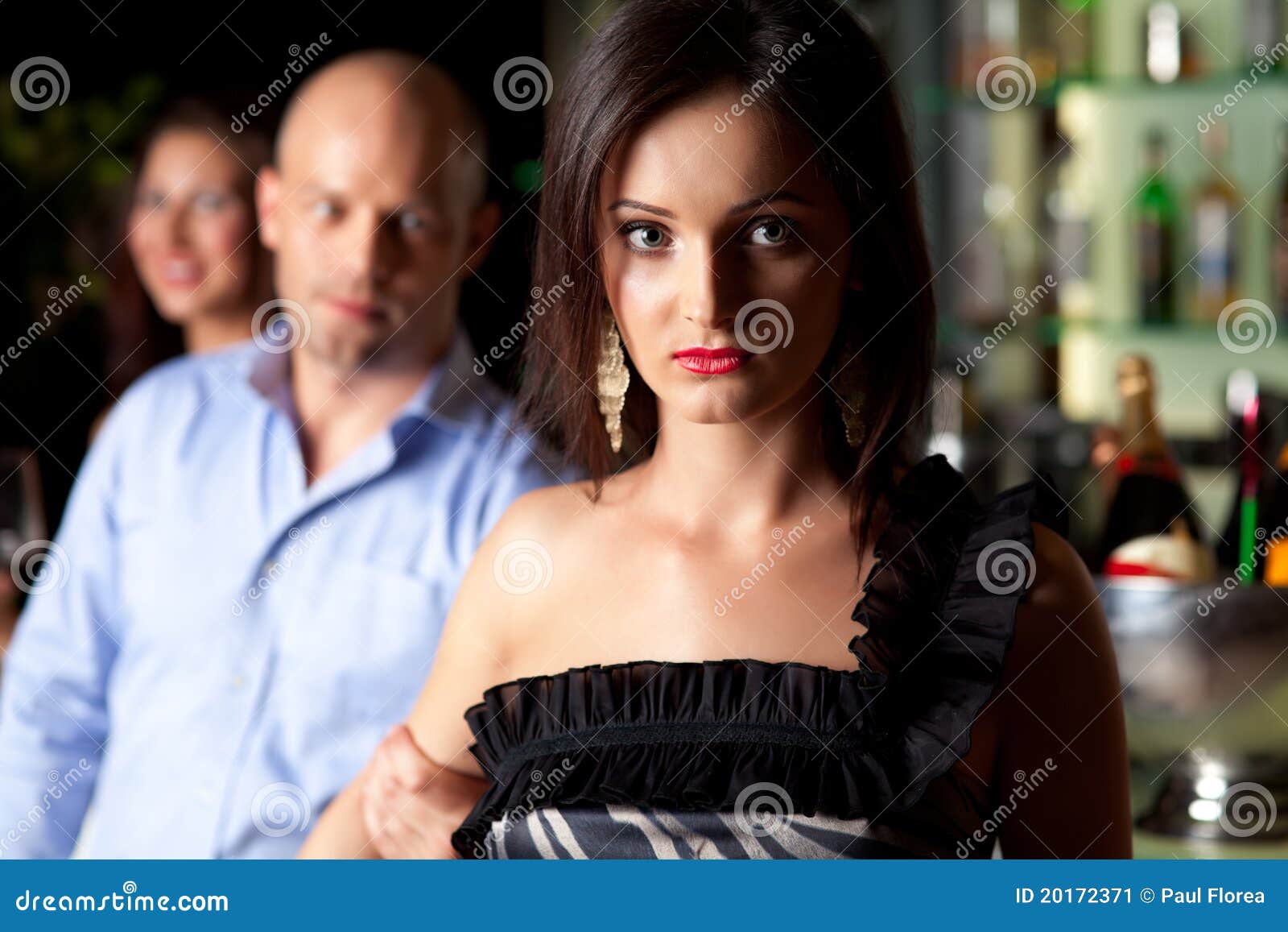 Man Grabbing Woman Stock Image Image Of Adult Pretty 20172371