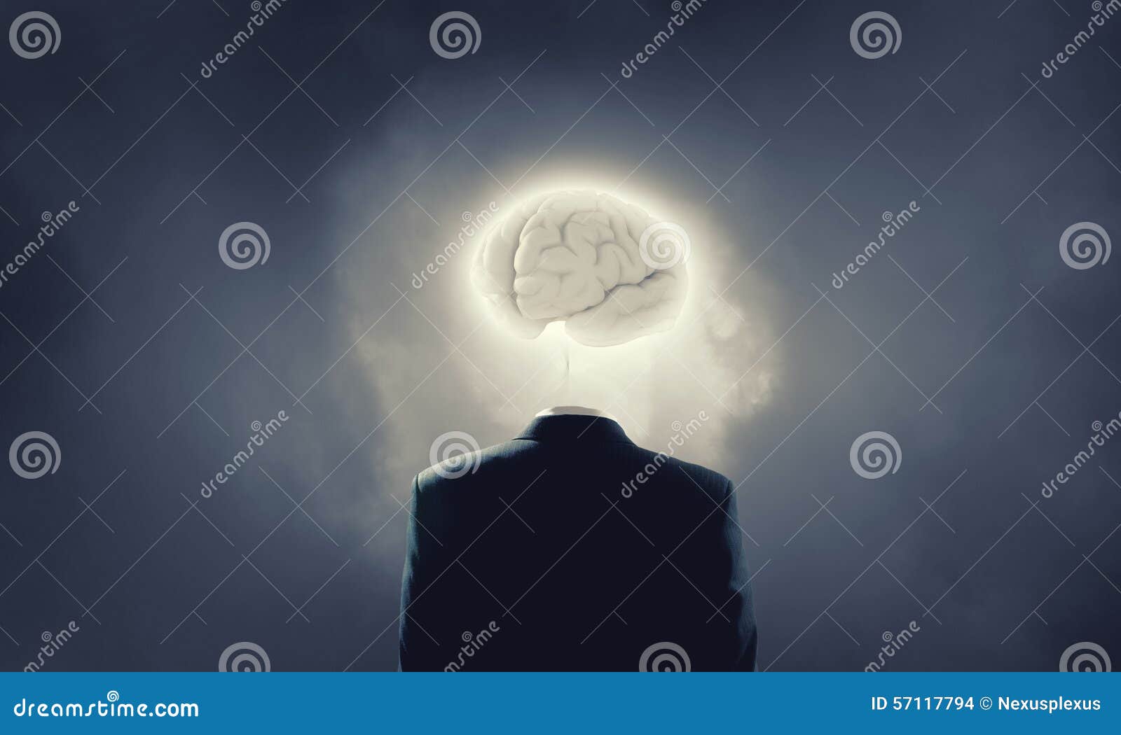 Man of great mind stock photo. Image of leader, concept - 57117794