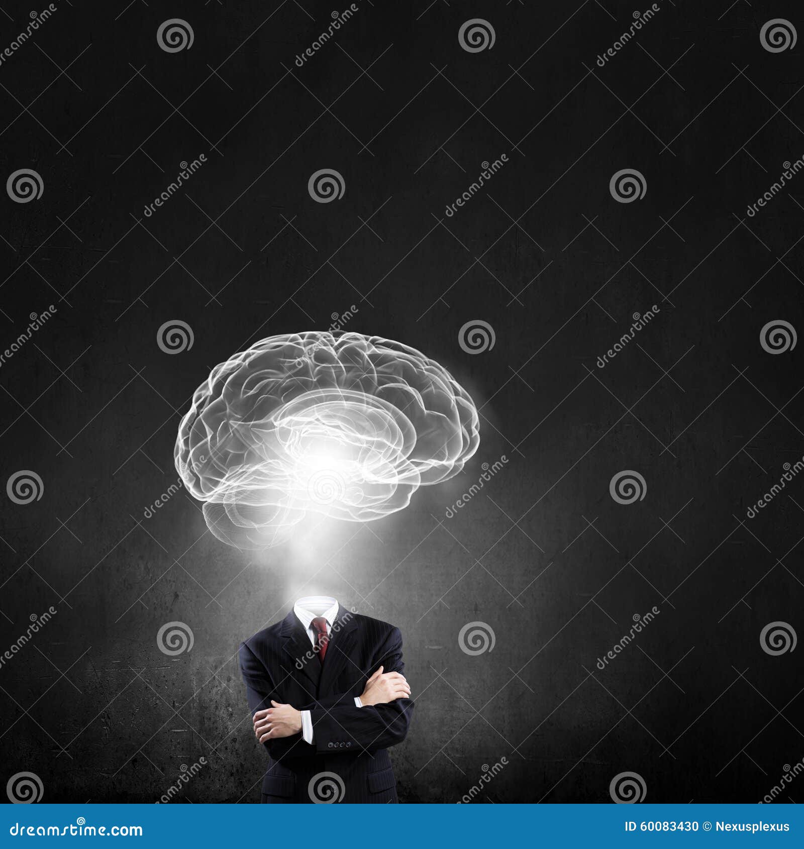 Man of great mind stock photo. Image of mind, manager - 60083430